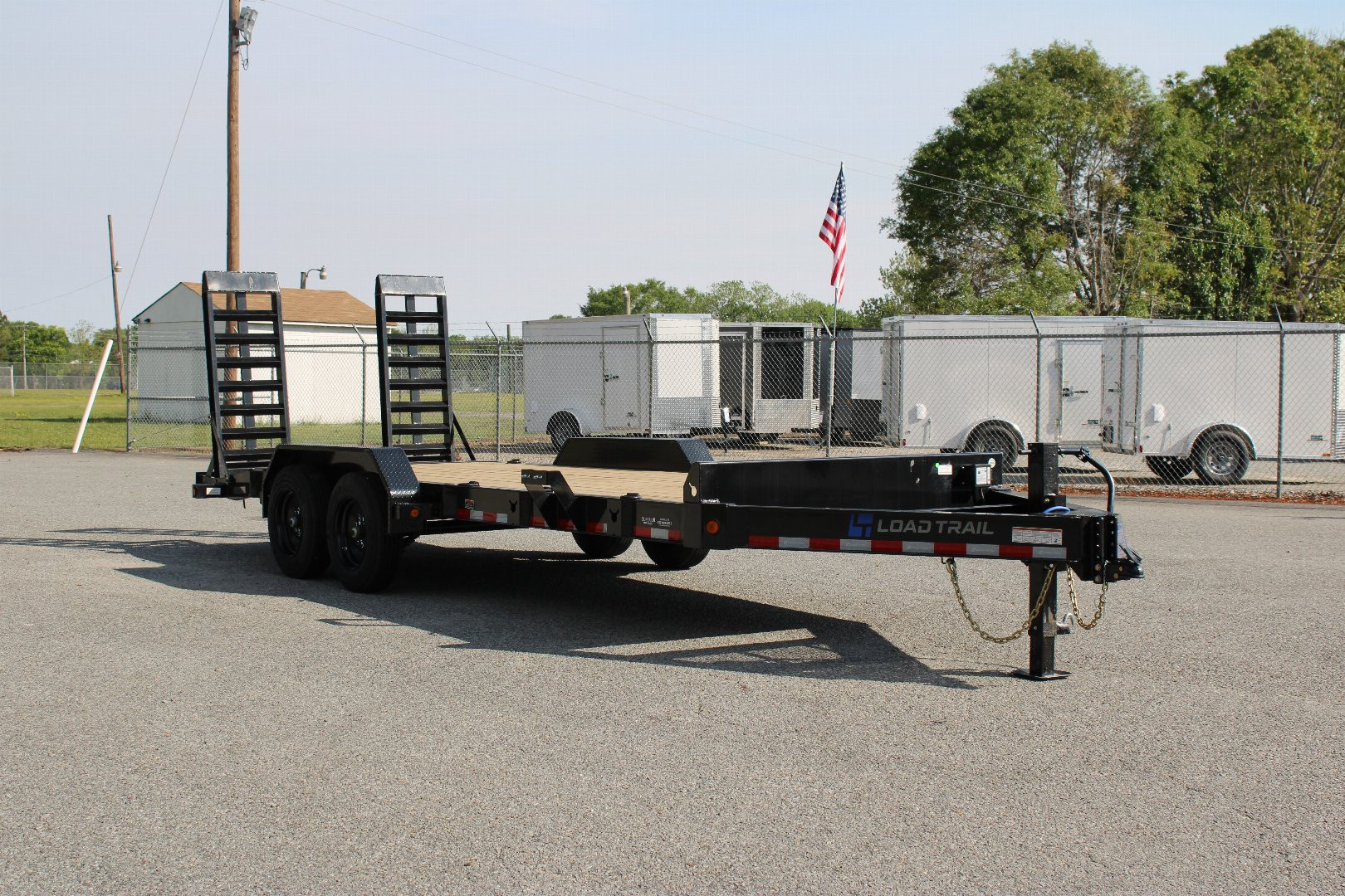 New 2025 Load Trail CH 20' 16K Heavy Duty Equipment Hauler w/ Fold Up ...