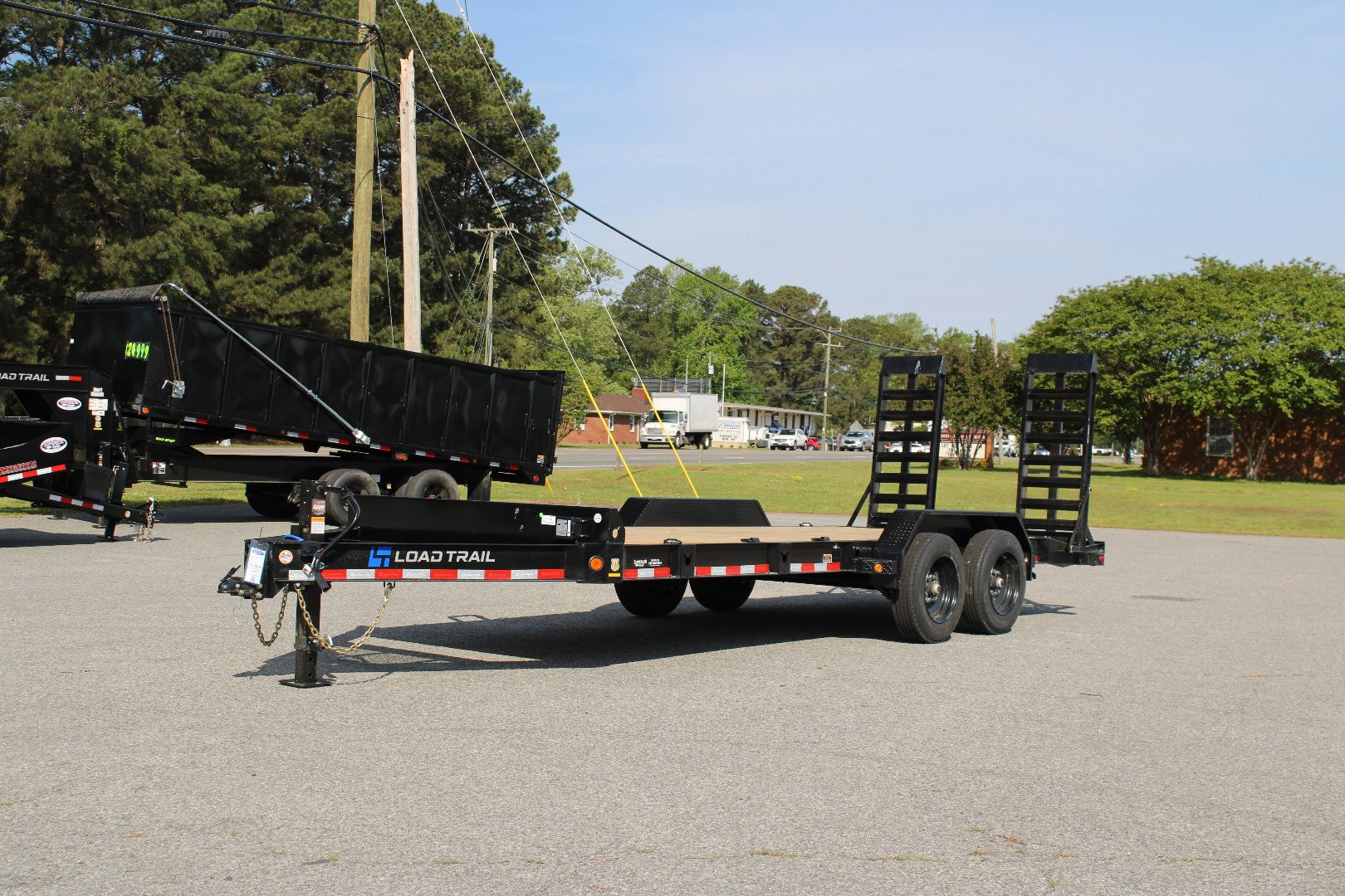 New 2025 Load Trail CH 20' 16K Heavy Duty Equipment Hauler w/ Fold Up ...