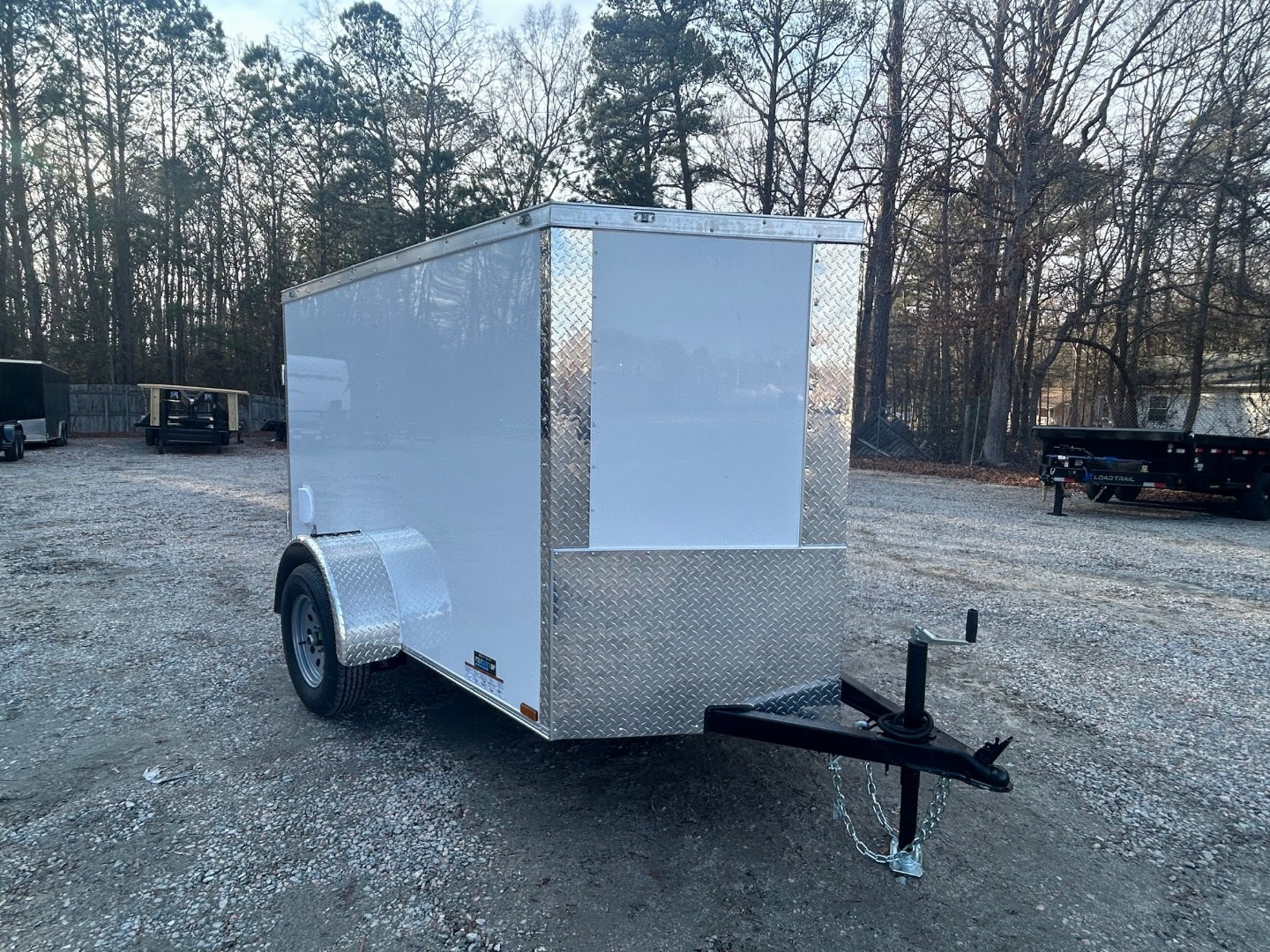 New 2025 ANVIL 5X8 Enclosed Trailer w/ Double Doors & Poly-Core Exterior