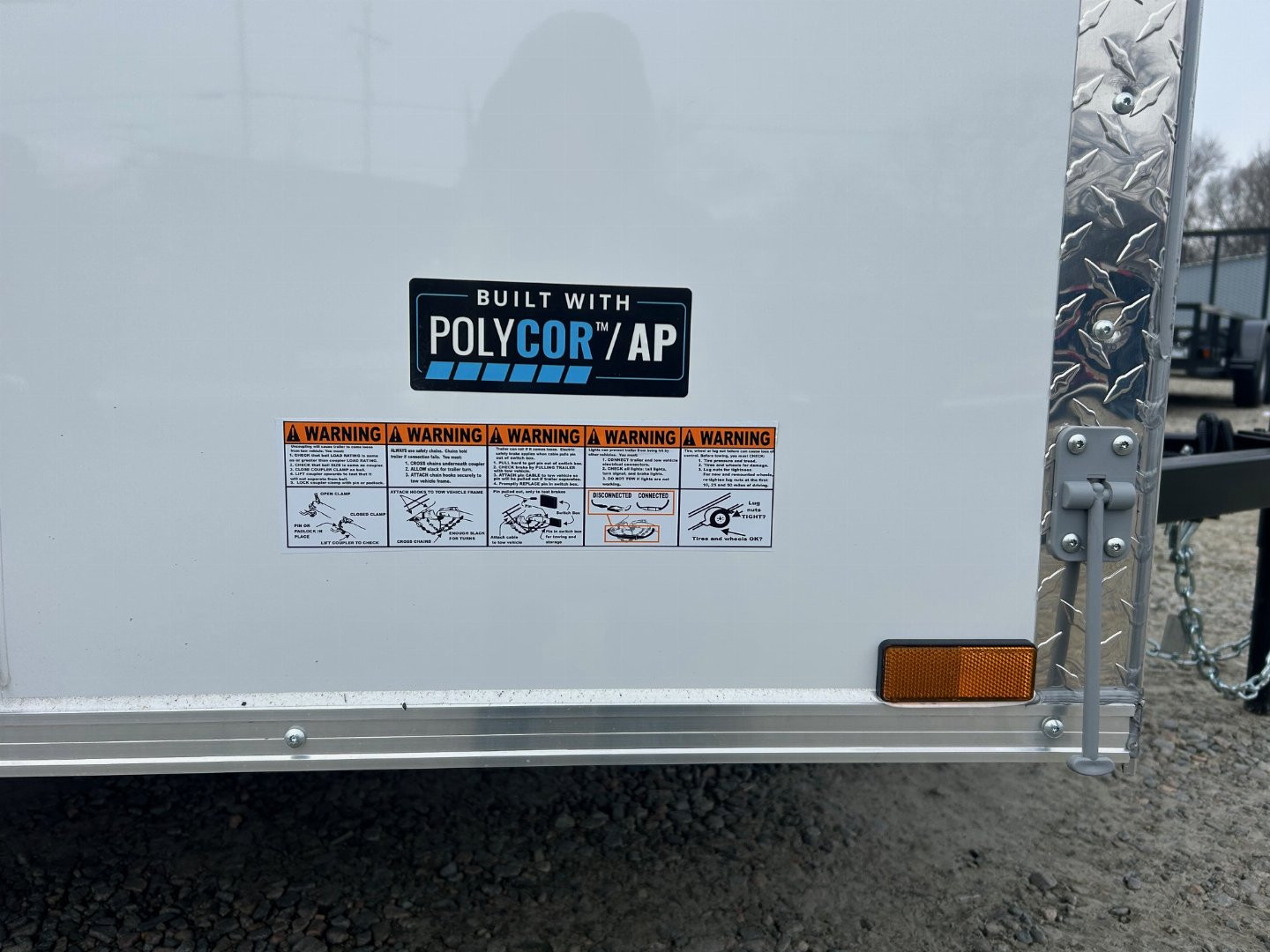 New 2025 ANVIL 6X12 Enclosed w/ Double Door & Poly-Core Exterior