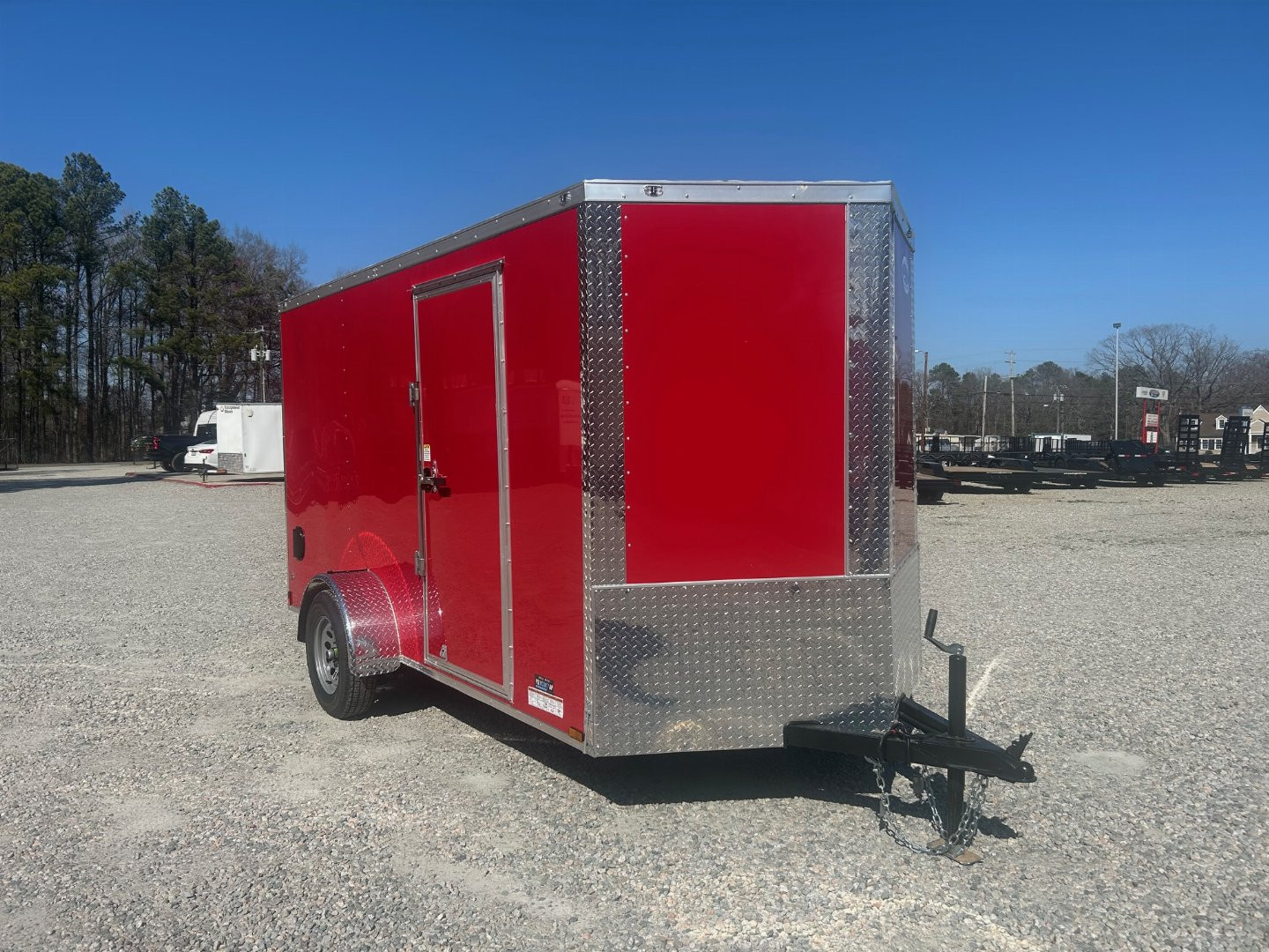 New 2025 ANVIL 6X12 Enclosed w/ Ramp Door & Poly-Core Exterior