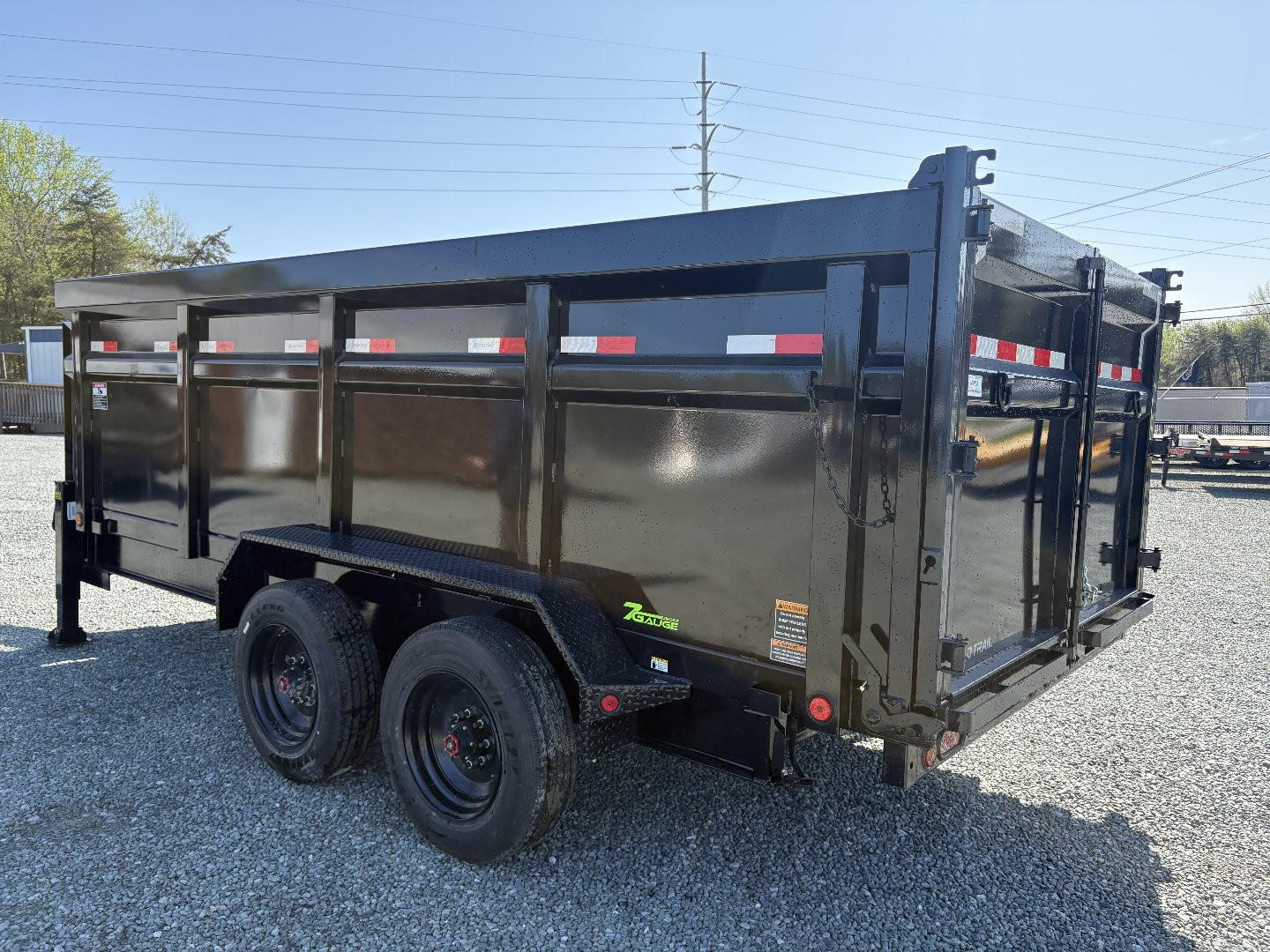New 2025 Load Trail HG Low Pro 7X16 20K Gooseneck Dump Trailer