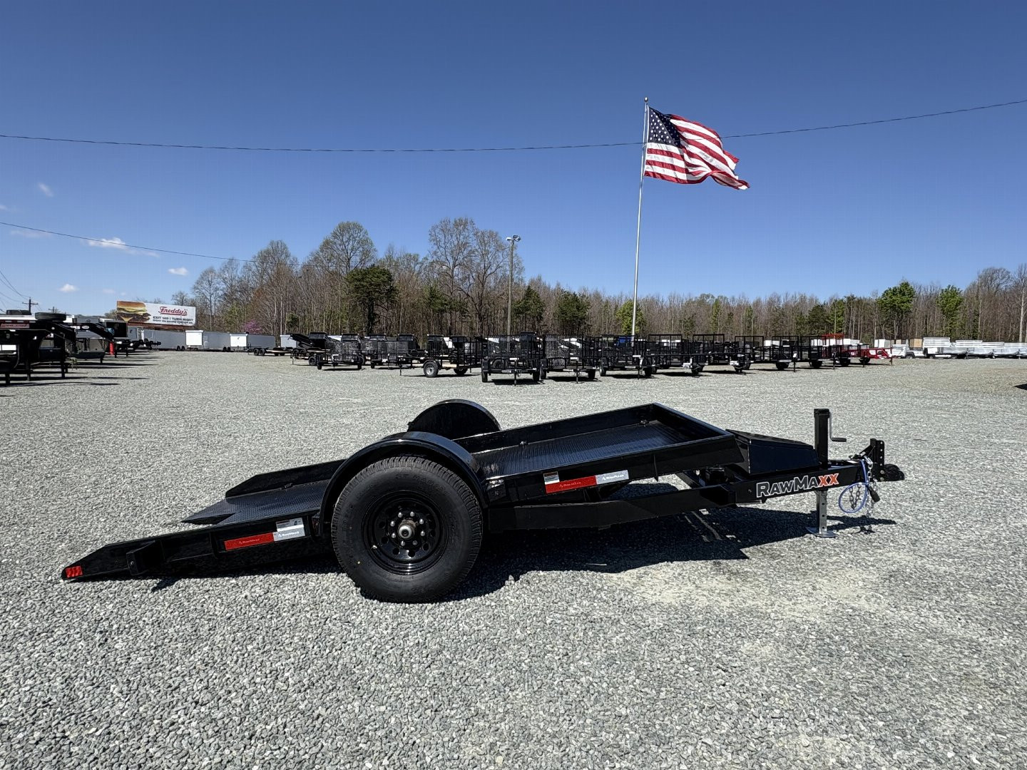 New 2025 RawMaxx SGX 6x12 Scissor Lift Trailer