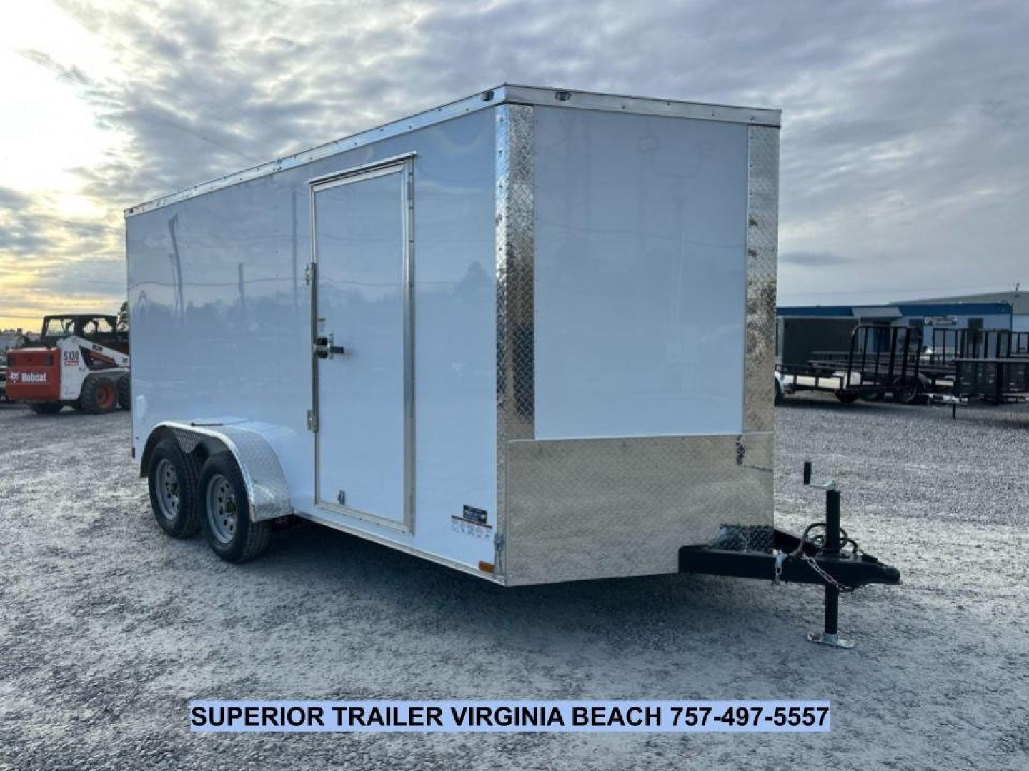 New 2025 ANVIL 7x14 7K w/ Ramp Cargo / Enclosed Trailer for sale in ...