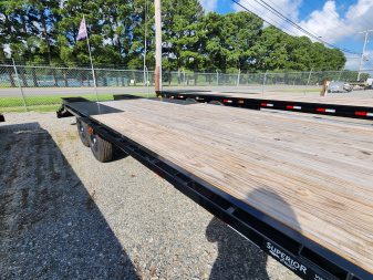 New 2025 Load Trail PS 24' 14K Deckover Trailer w/ Flip Over Ramps