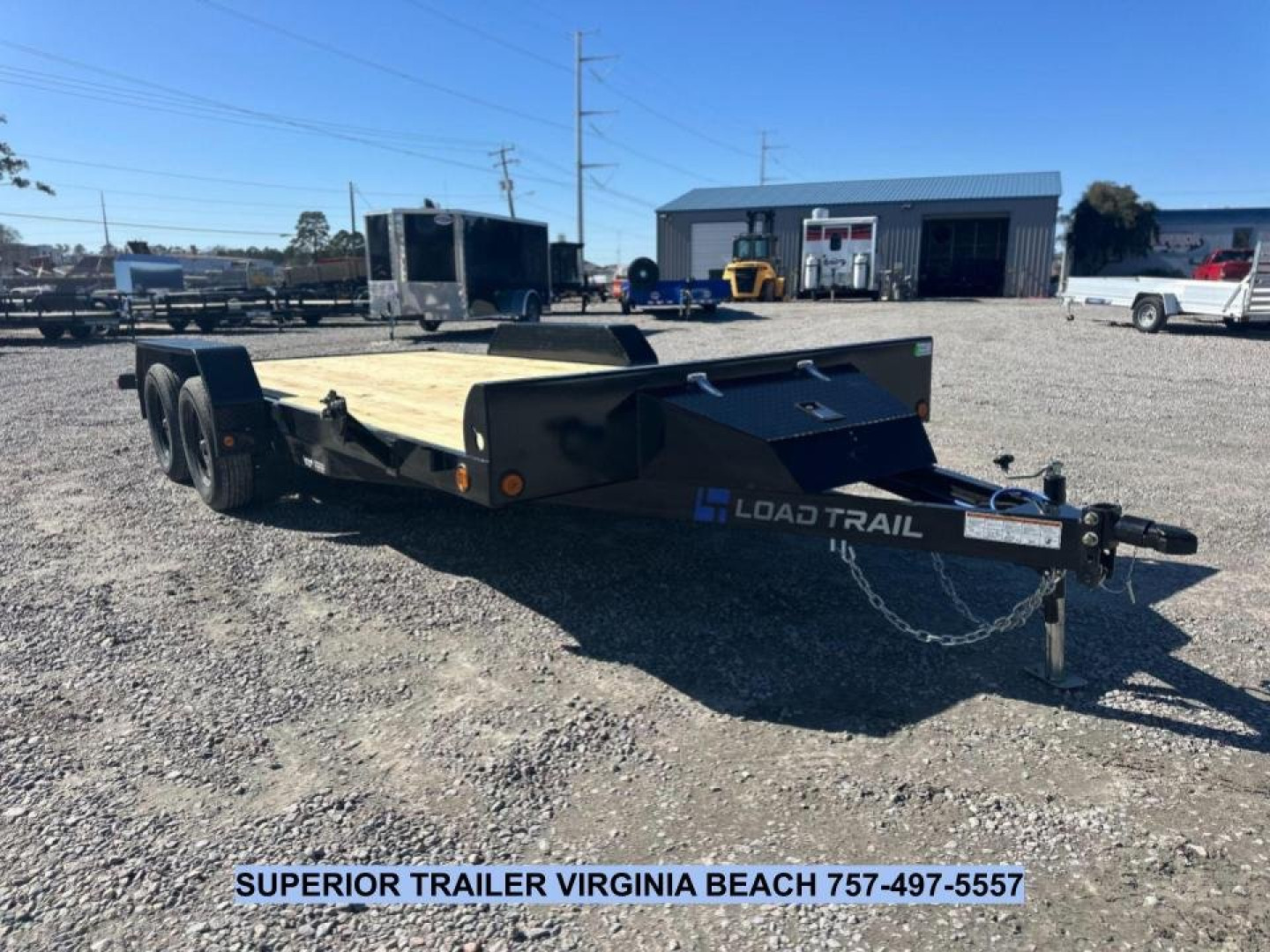 New 2025 Load Trail CH 16' 7K Car Hauler w/ Slide in Ramps