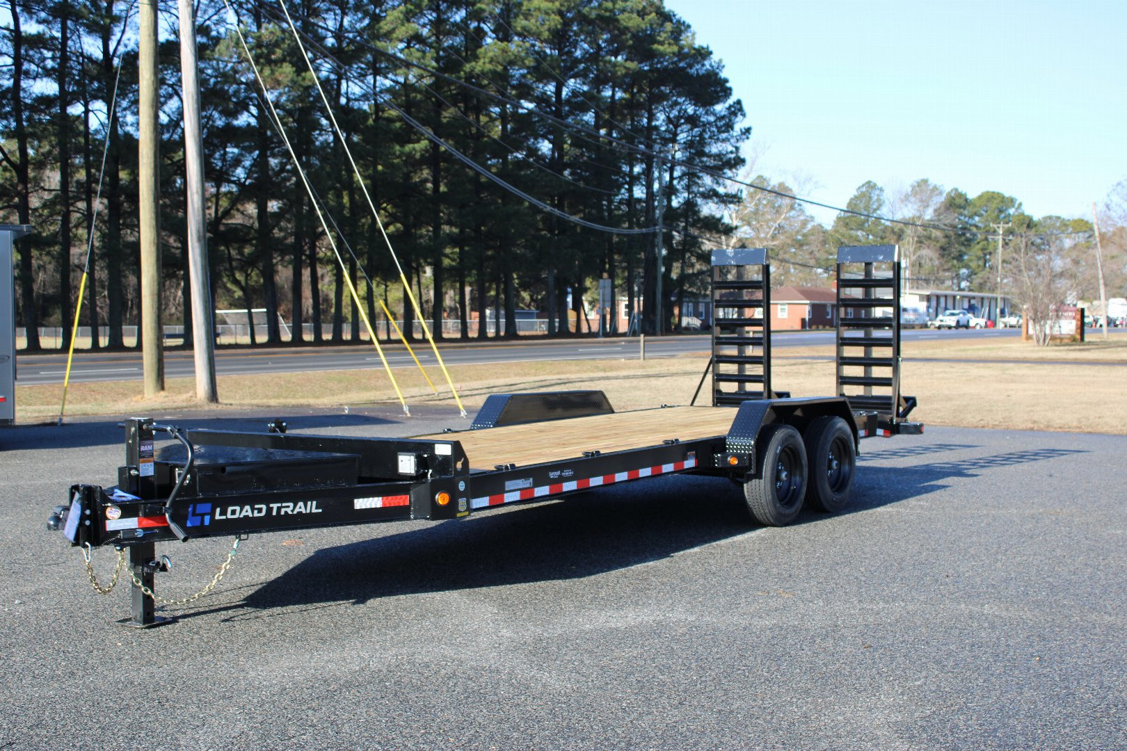 New 2025 Load Trail CB 22' 16K Heavy Duty Equipment Hauler