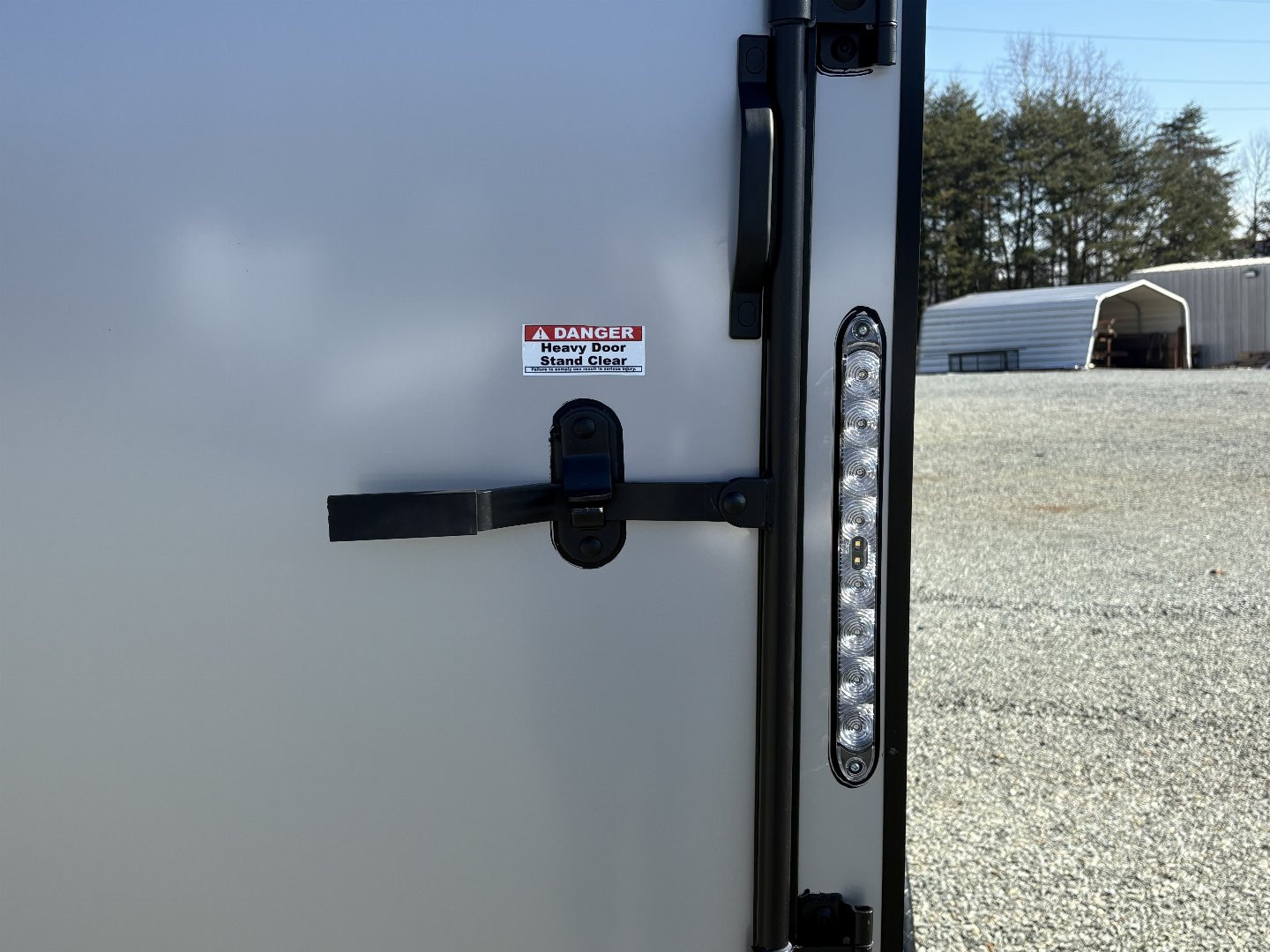 New 2025 ANVIL 6X10 Enclosed w/ Ramp, Black Out Package & Poly-Core ...