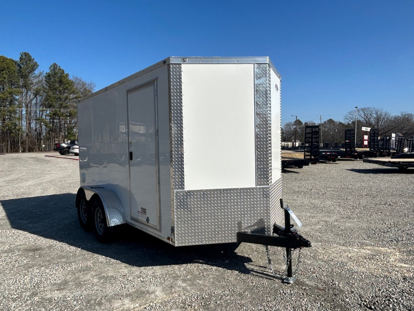 New 2025 ANVIL 6X12 7K Enclosed w/Ramp Door & Poly-Core Exterior