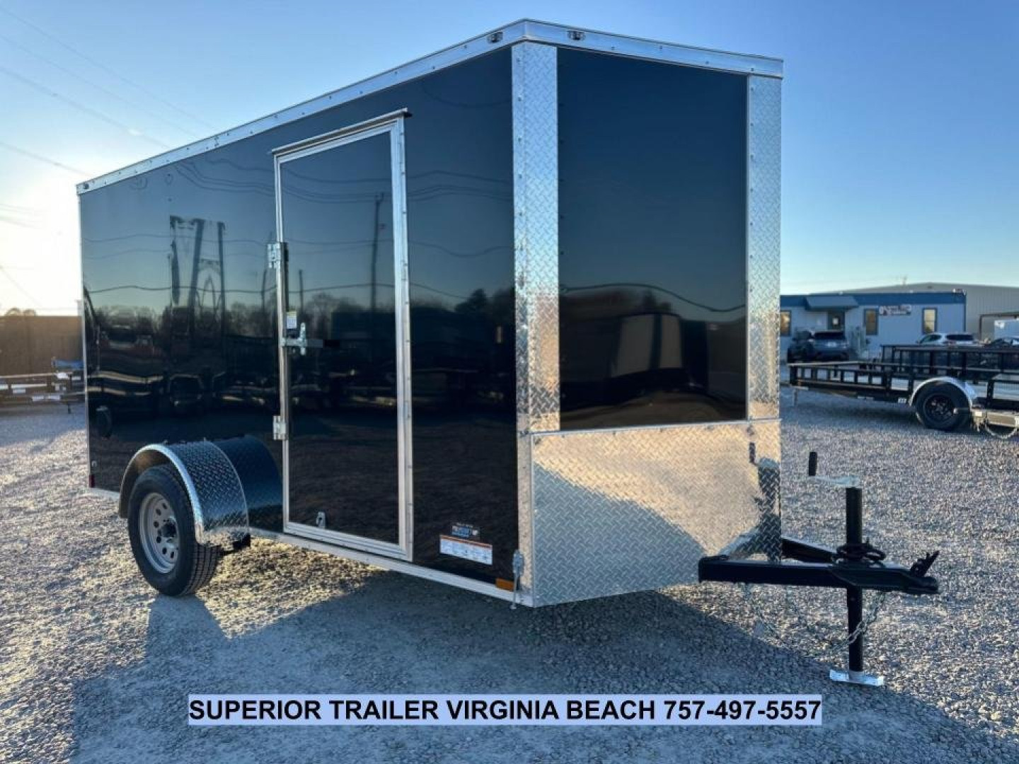 New 2025 ANVIL 6X12 Enclosed w/Ramp