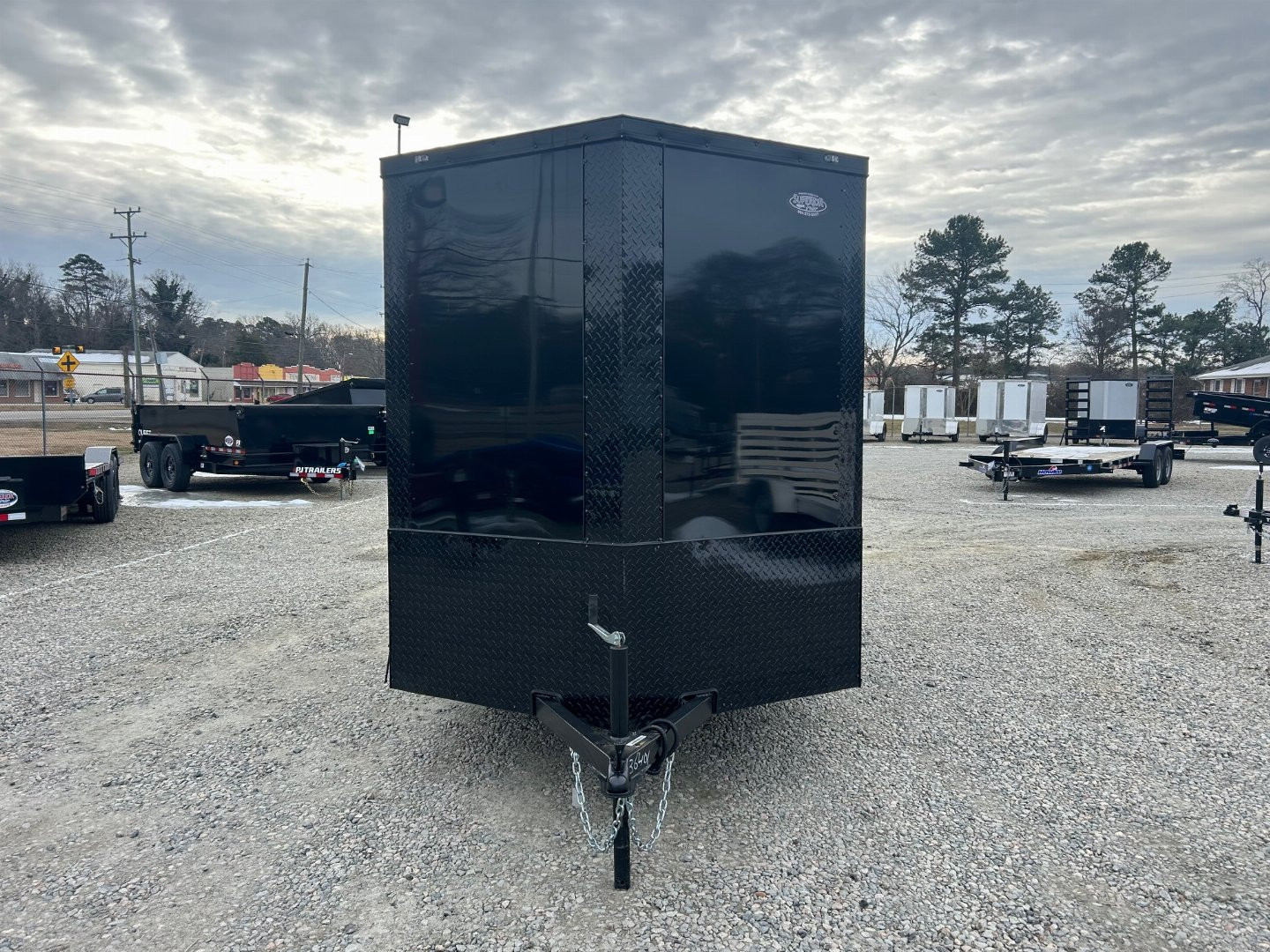 New 2025 ANVIL 6X10 Enclosed w/ Ramp, Black Out Package & Poly-Core ...