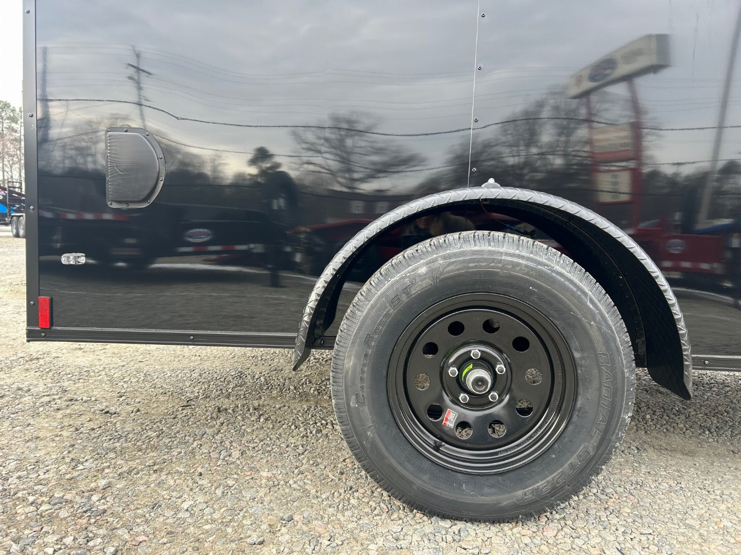 New 2025 ANVIL 6X10 Enclosed w/ Ramp, Black Out Package & Poly-Core ...