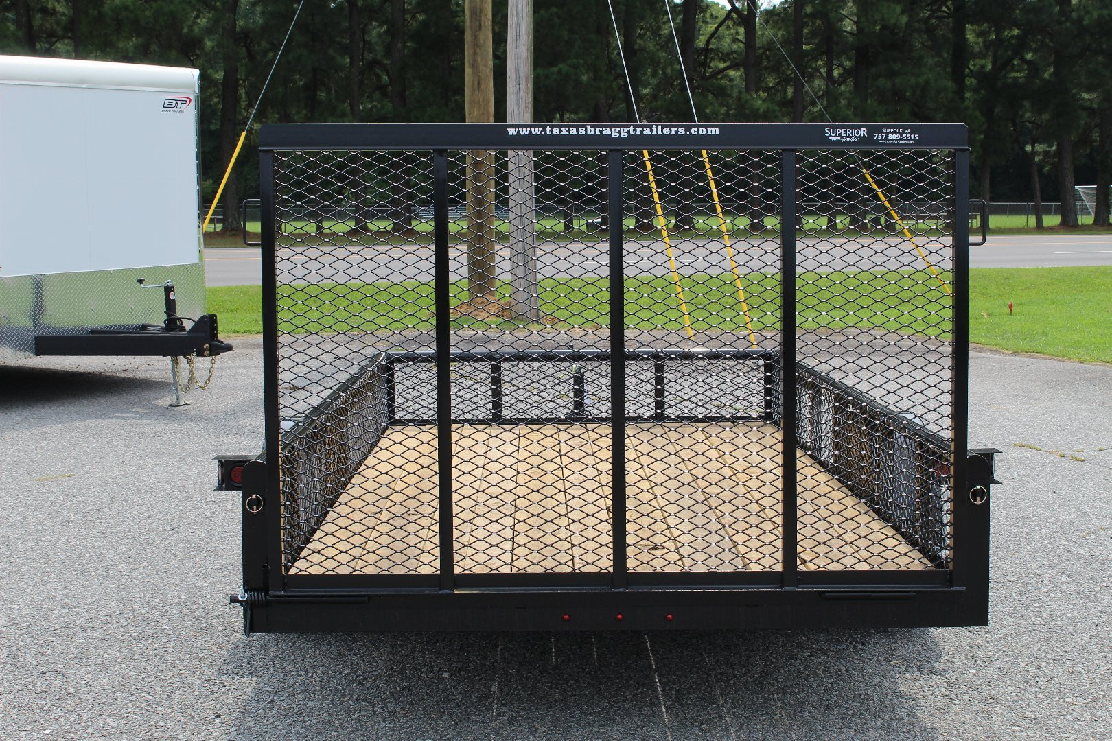 New 2025 TEXAS BRAGG TRAILERS 6x12P w/ Expanded Sides and Gate Utility ...