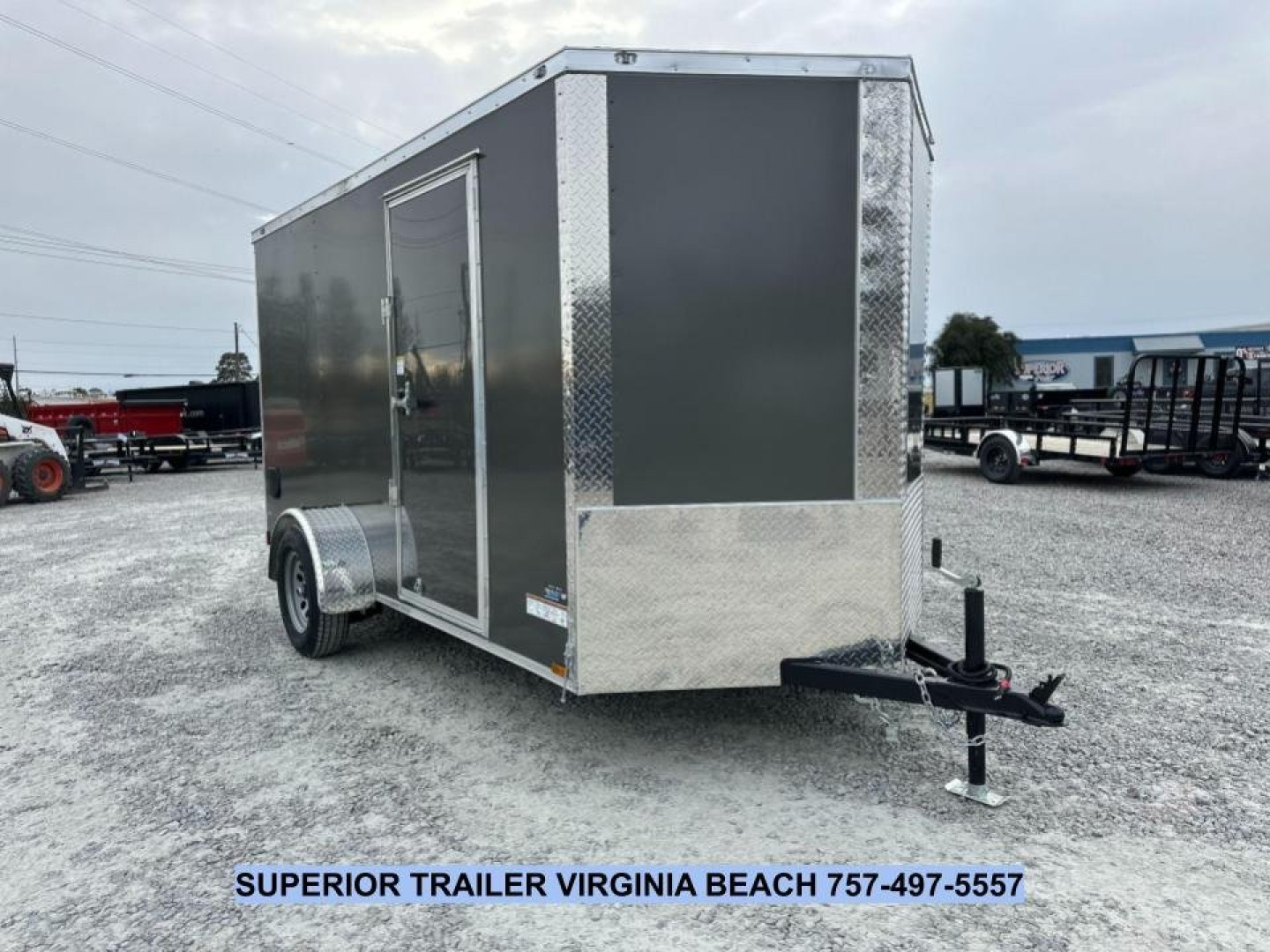 New 2025 ANVIL 6X12 w/ Ramp Cargo / Enclosed Trailer