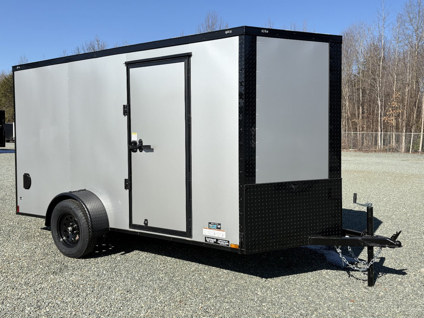 New 2025 ANVIL 6X12 Enclosed w/ Ramp, Black Out Package & Poly-Core ...