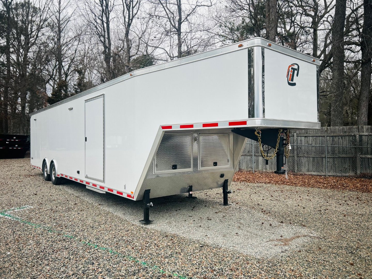 New 2025 INTECH TRAILERS 8.5x40 14K Car / Racing Trailer