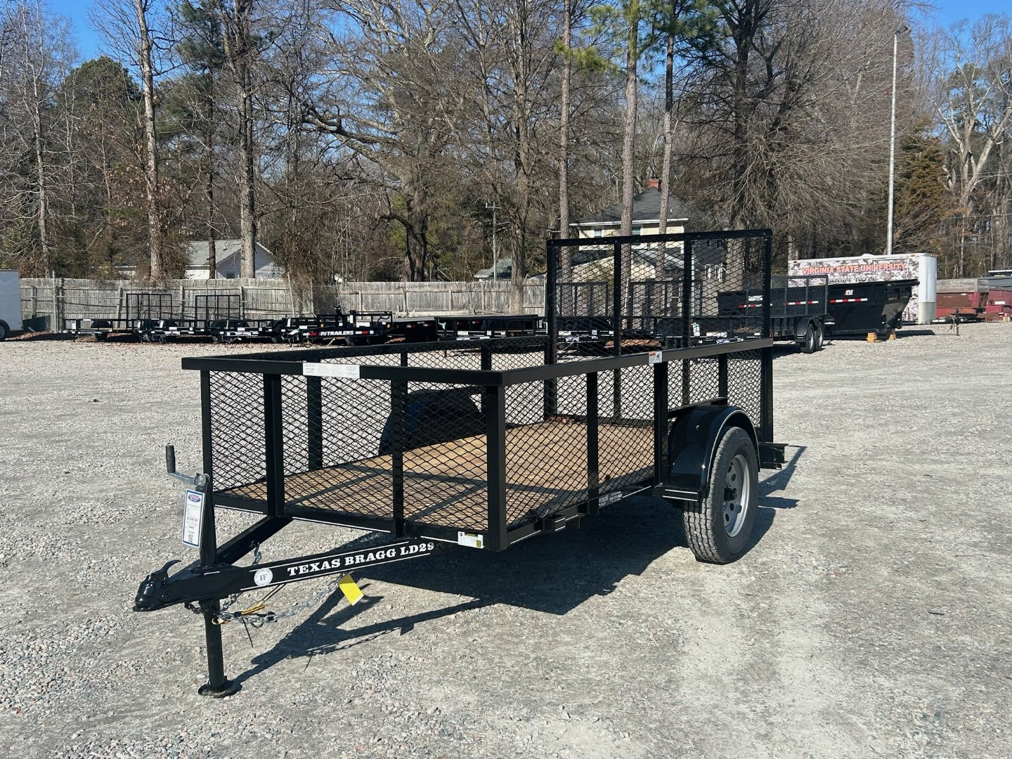 New 2025 TEXAS BRAGG TRAILERS 5x10LD w/ 2ft Expanded Sides & Gate ...