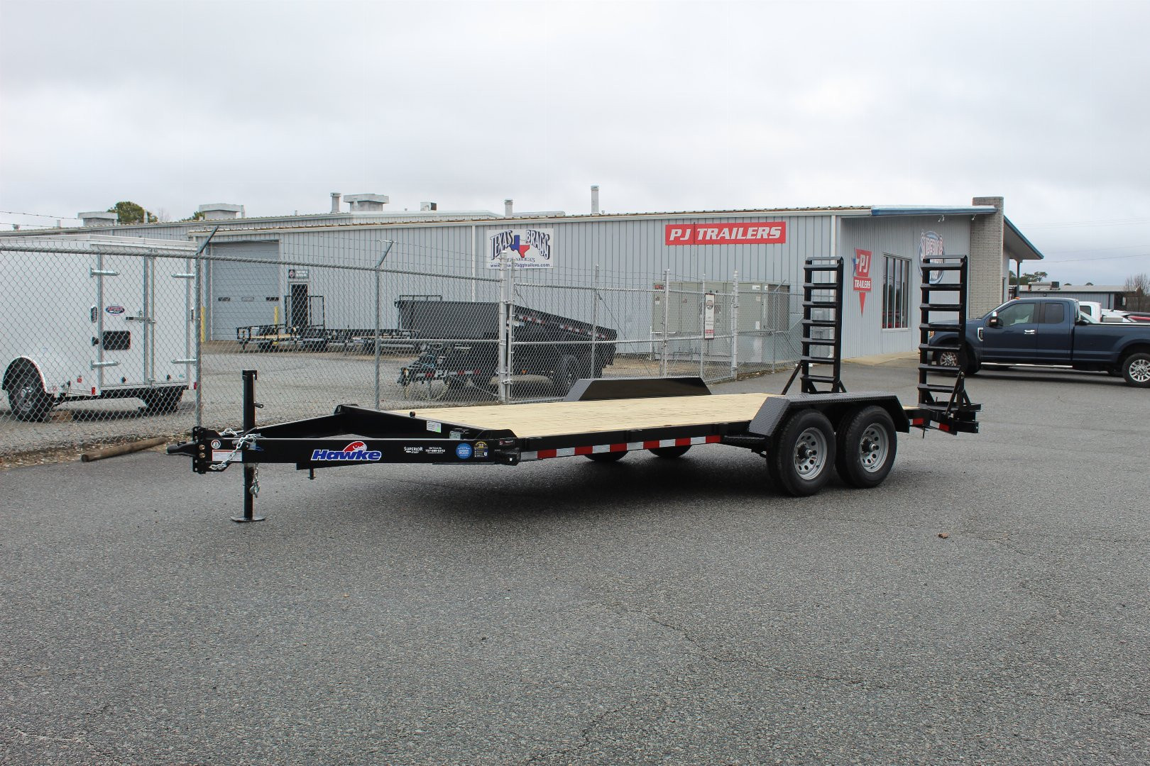 New 2024 HAWKE TRAILERS 18' 10K General Duty Equipment Trailer