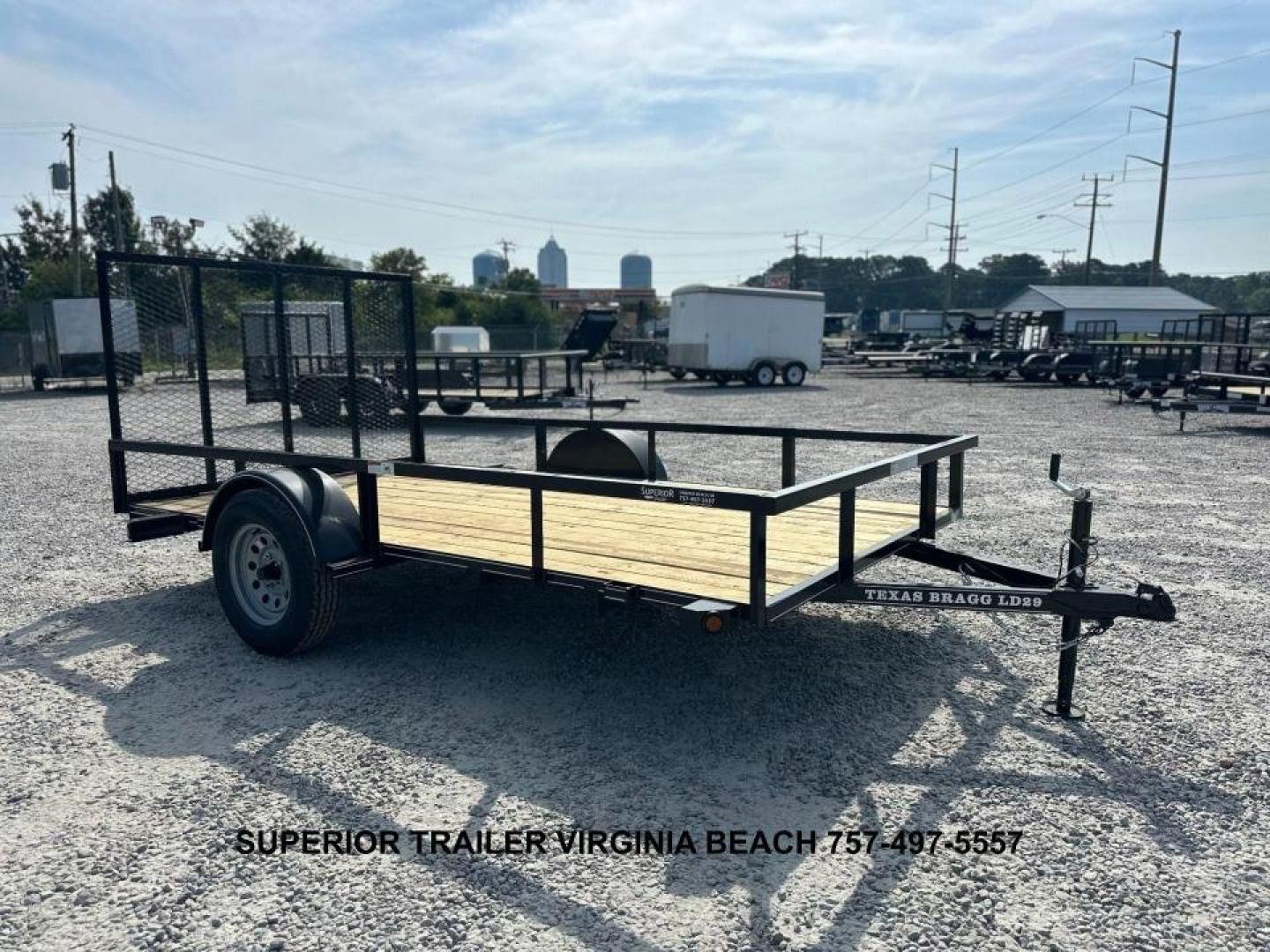 New 2024 TEXAS BRAGG TRAILERS 6x12LD w/ Gate Utility Trailer for sale ...