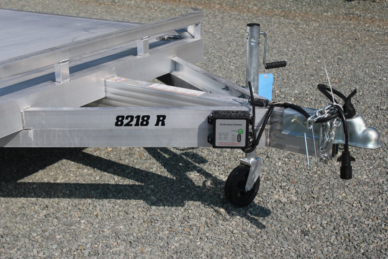 New 2025 Aluma 8218 w/ Slide Out Ramps Car Trailer for sale in ...