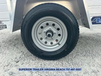 New 2025 ALUMA 548 w/ 12" Solid Sides and Tailgate Utility Trailer