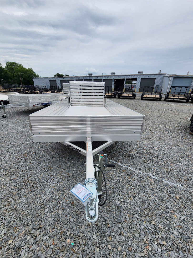 New 2025 ALUMA 6812H w/ 12" Solid Sides & Gate Utility Trailer for sale ...