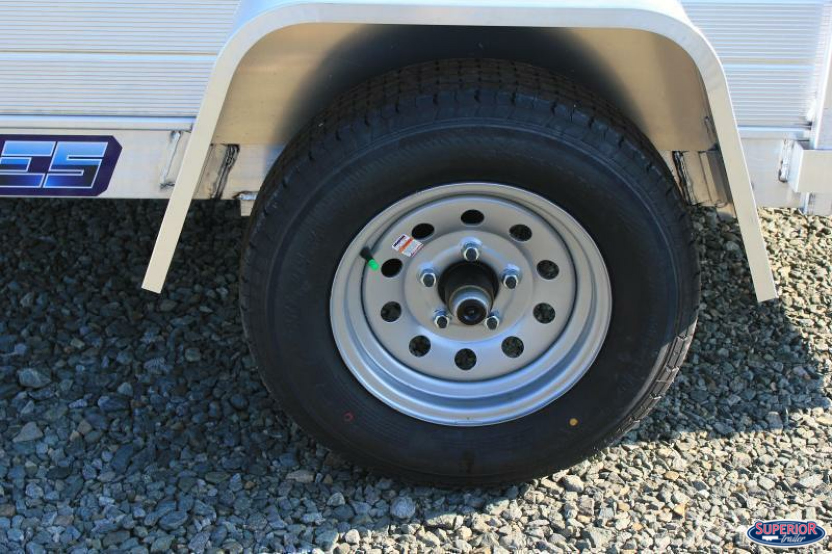 New 2025 ALUMA 548 w/ 12" Solid Sides and Tailgate Utility Trailer