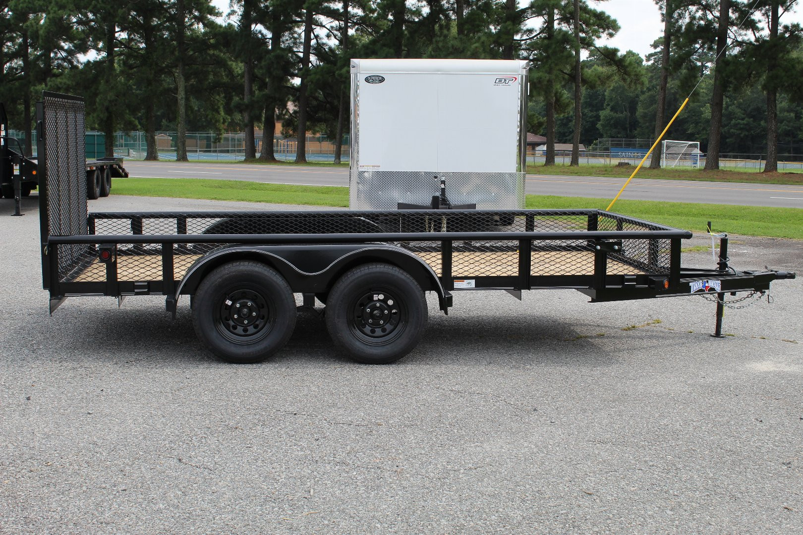 New 2025 TEXAS BRAGG TRAILERS 14P w/ Expanded Sides and Gate Utility Trailer