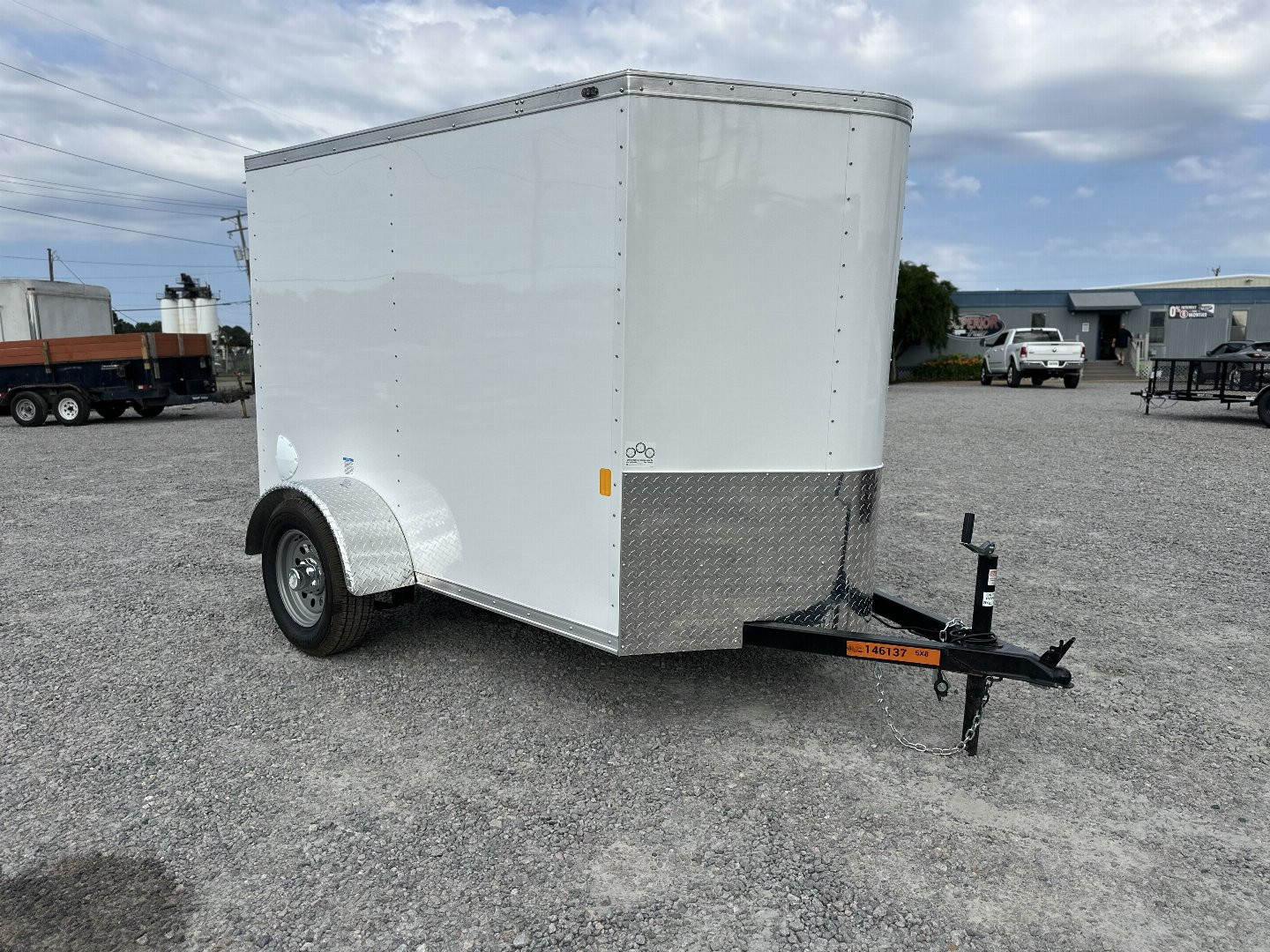New 2025 CONTINENTAL CARGO 5X8 w/ Ramp Cargo / Enclosed Trailer
