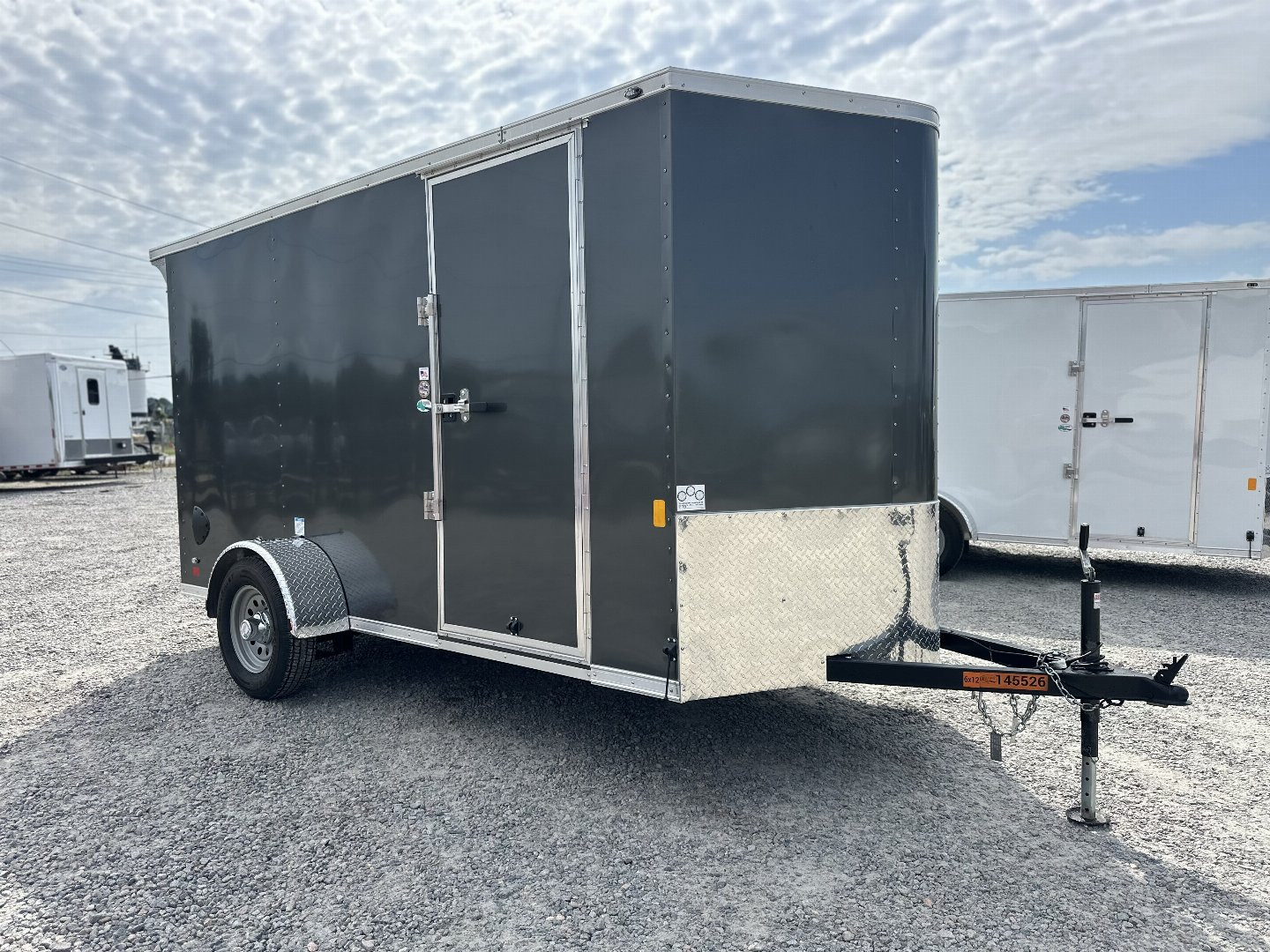 New 2025 CONTINENTAL CARGO 6X12 w/Rear Wing & Ramp Door Cargo ...