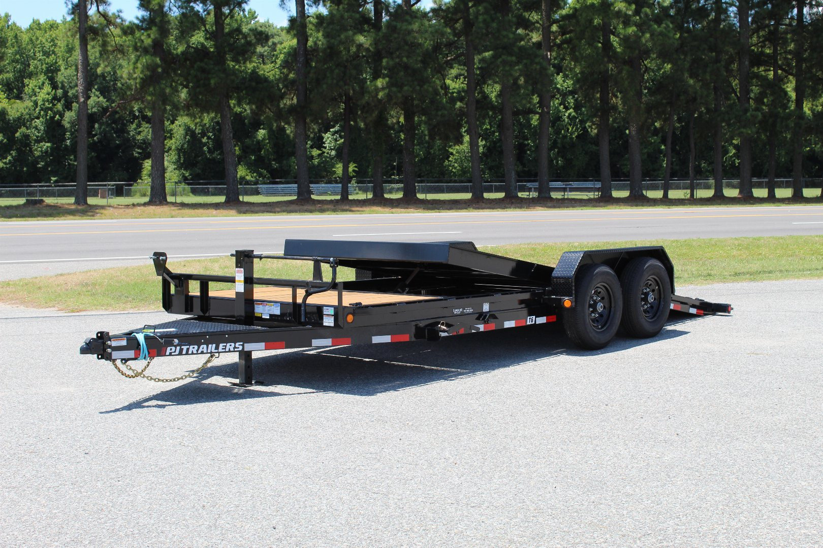 New 2024 PJ TRAILERS 20ft T6 14K Tilt Trailer for sale in Suffolk, VA
