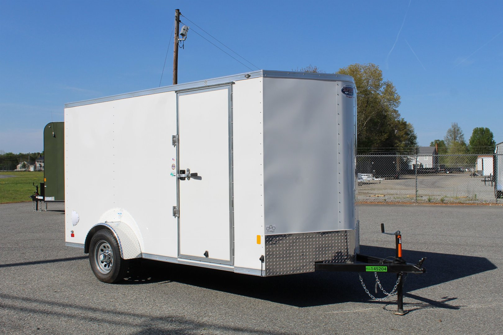 New 2025 CONTINENTAL CARGO 6X12 Enclosed w/ Rear Wing & Ramp Door