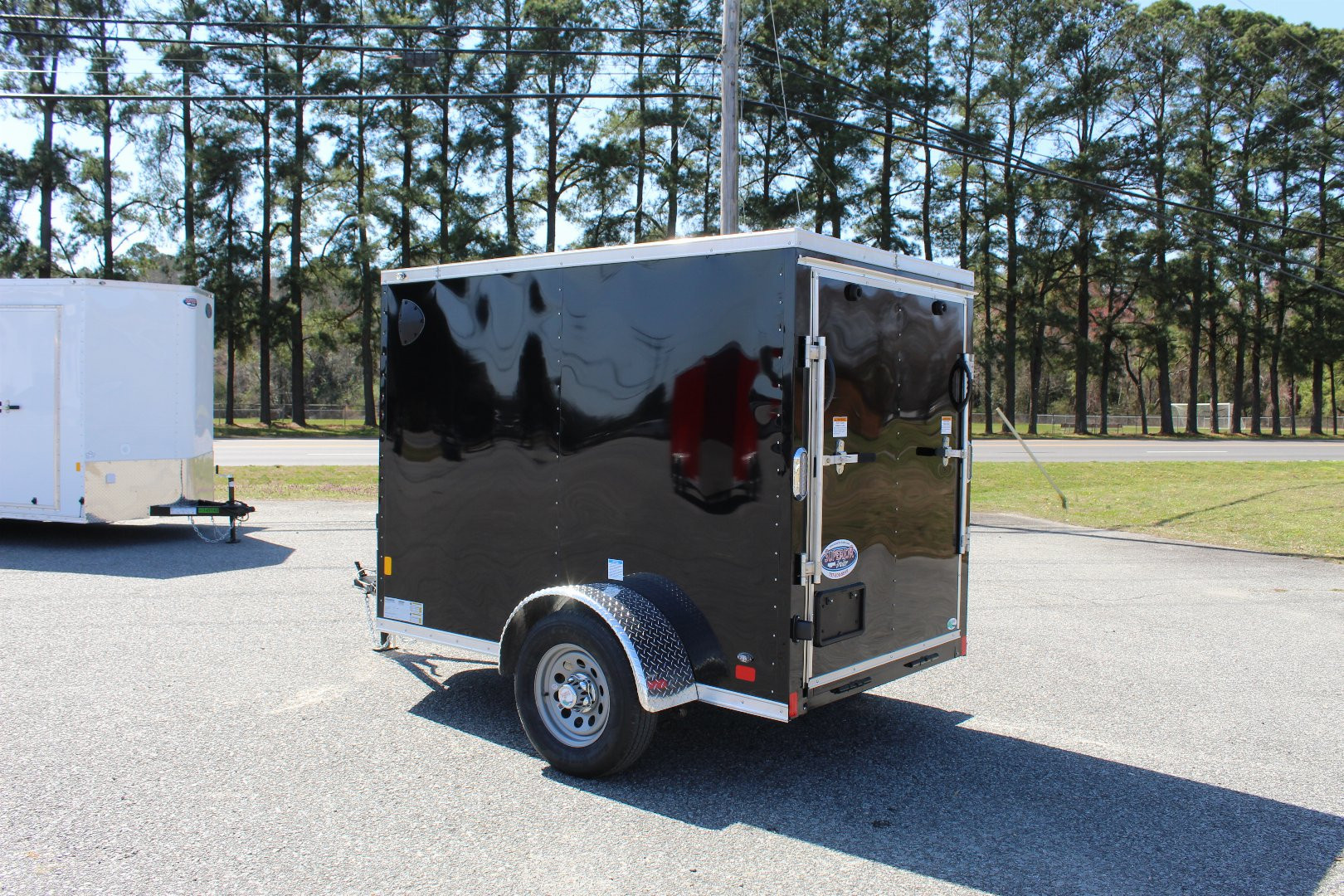 New 2025 CONTINENTAL CARGO 5X8 w/ Side Door & Ramp Cargo / Enclosed ...
