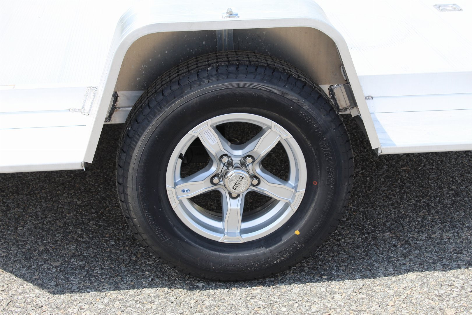 New 2025 ALUMA MC210 2 Bike Motorcycle Trailer