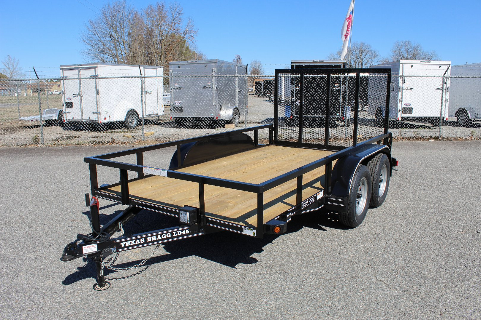 New 2025 TEXAS BRAGG TRAILERS 12LD w/ Gate Utility Trailer for sale in ...