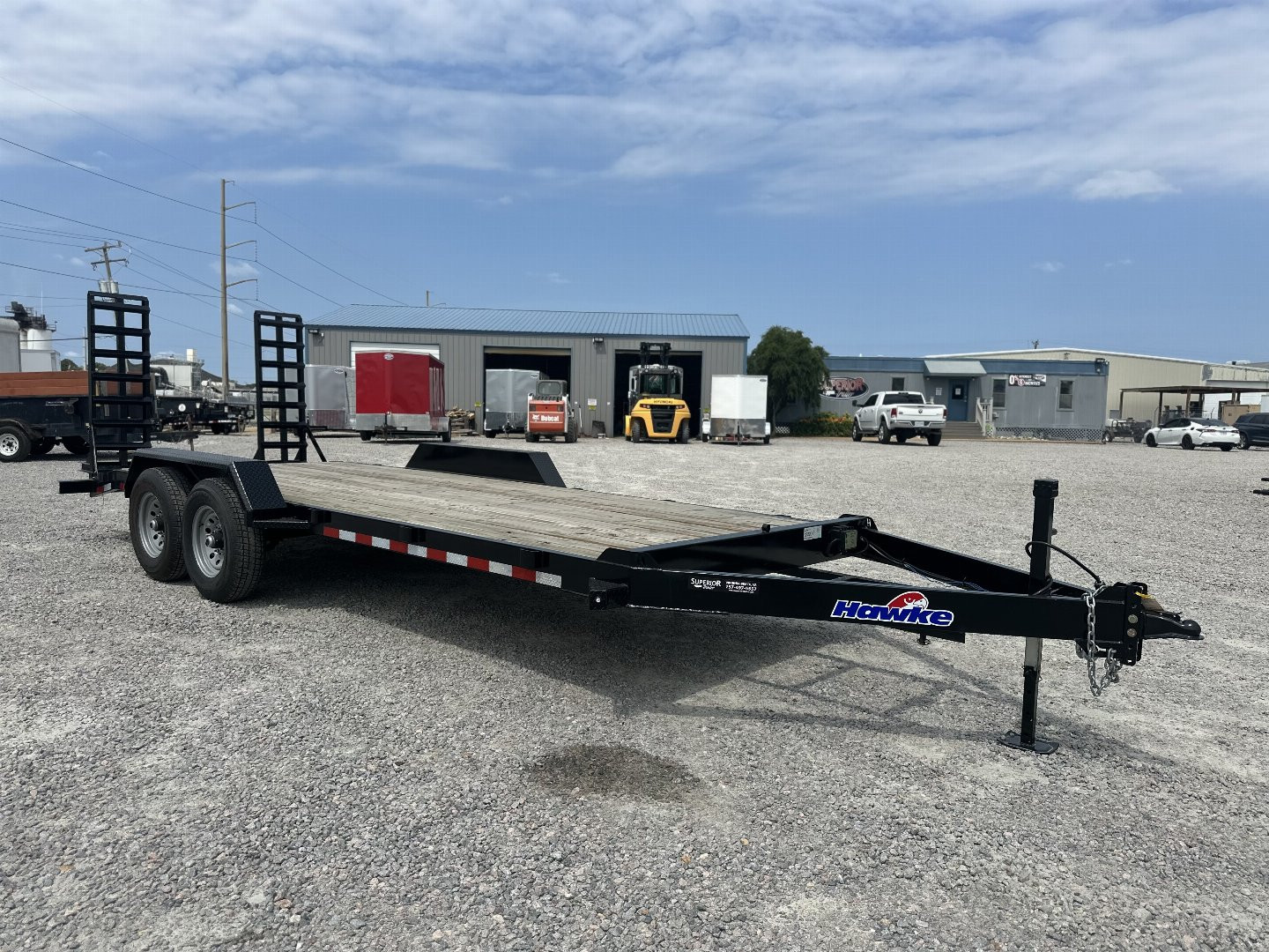 New 2024 HAWKE TRAILERS 20' 14k General Duty Equipment Trailer