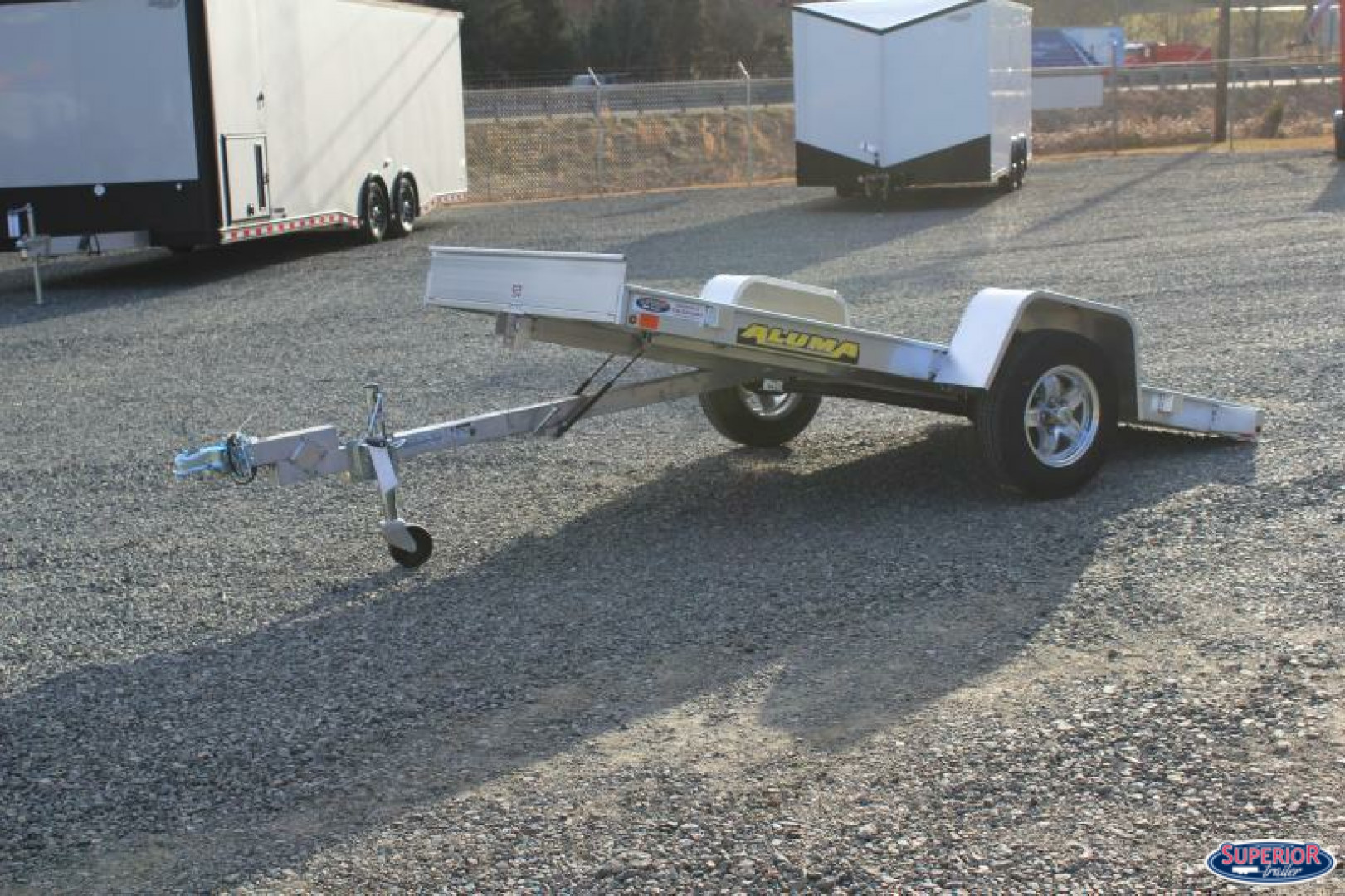 New 2025 ALUMA 5410 Tilt Utility Trailer