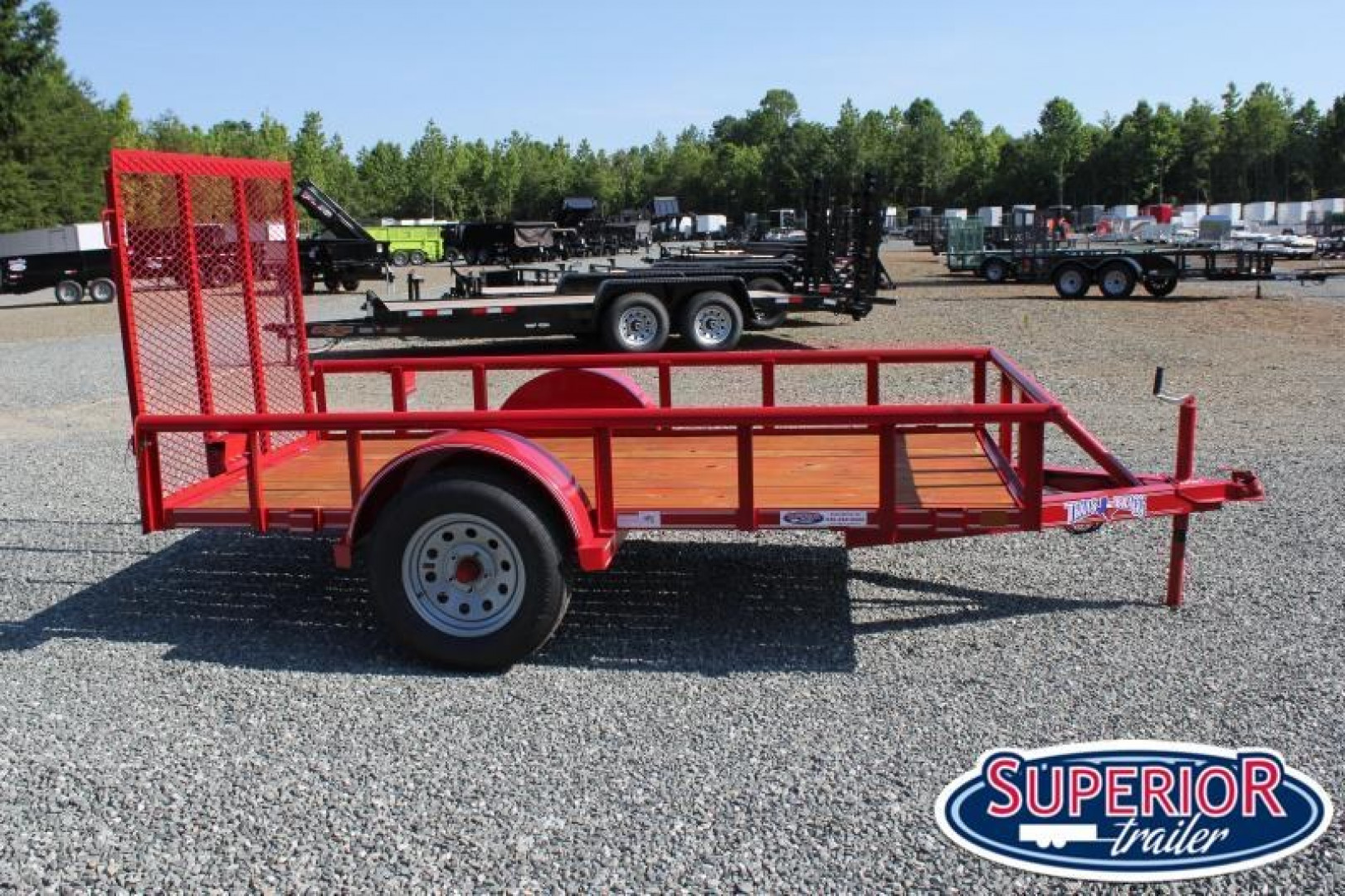 New 2023 Texas Bragg 5X10P w/ Gate