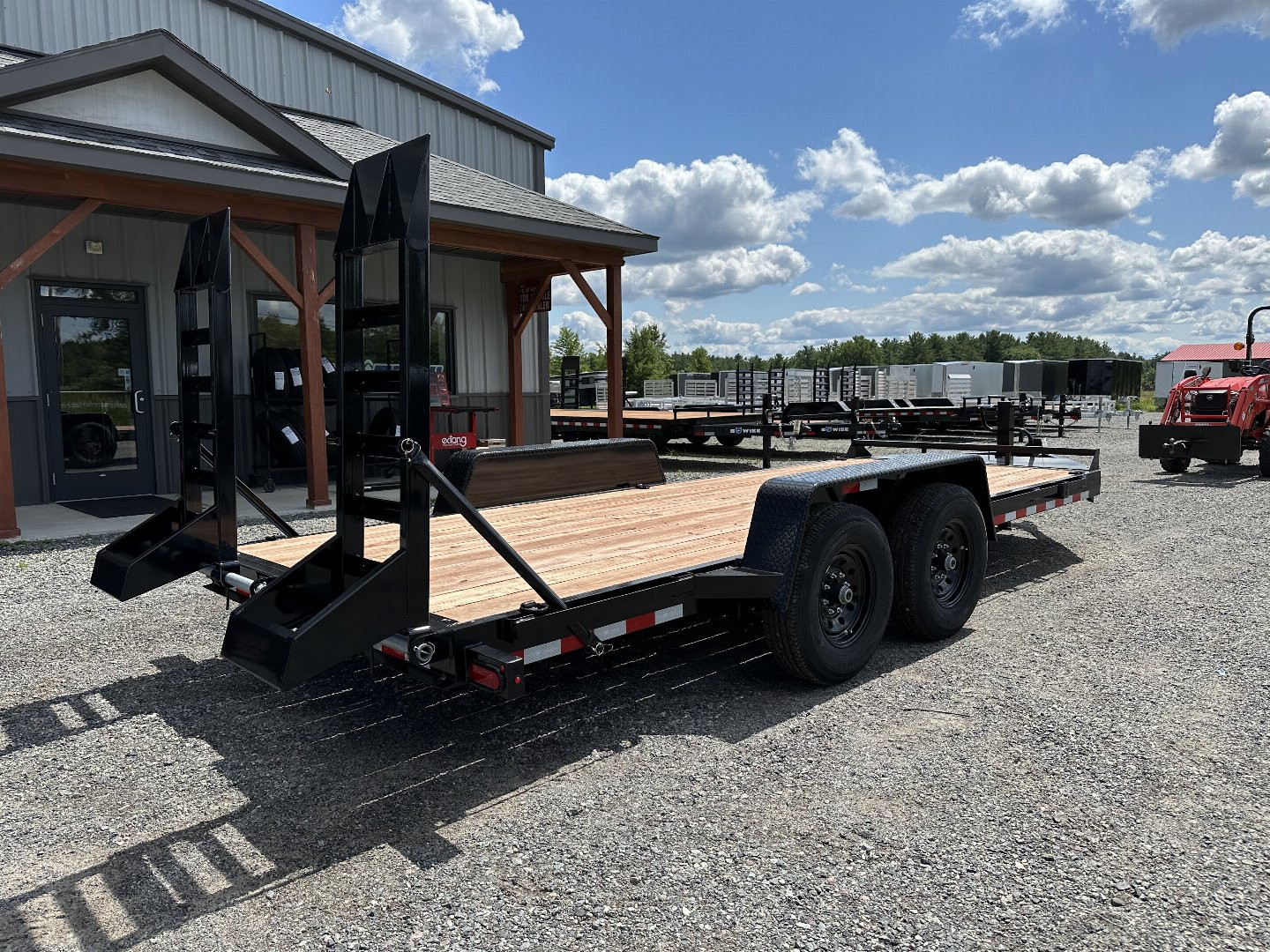 New 2024 BWISE EH18-14HD Equipment Trailer