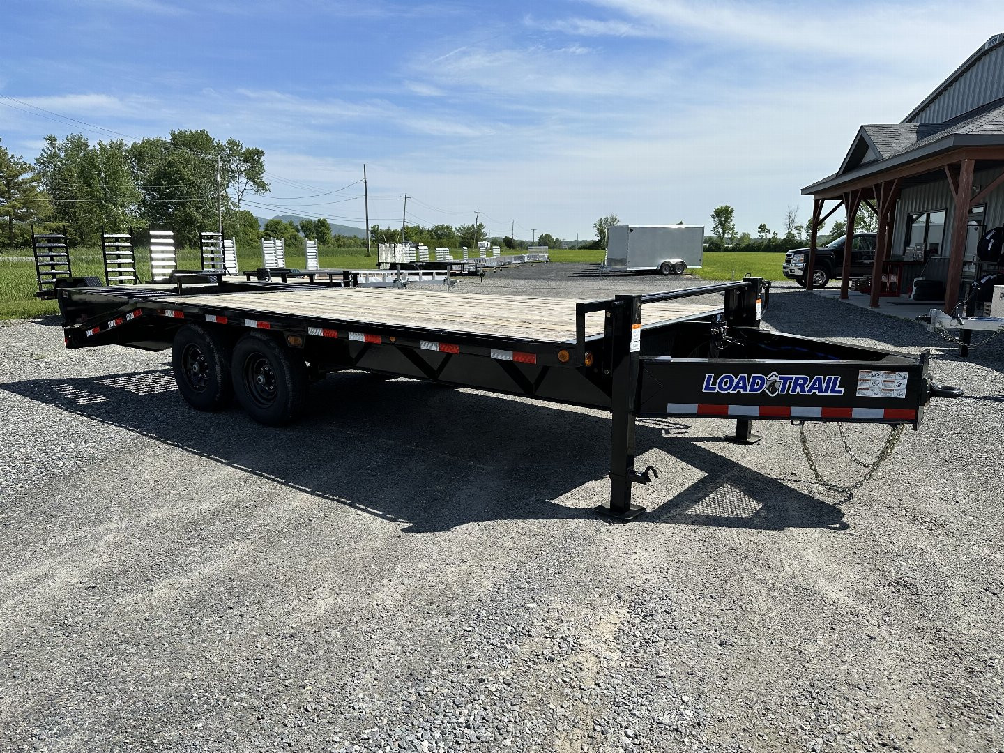 New 2024 LOAD TRAIL 102" X 20' HEAVY DUTY Flatbed Trailer