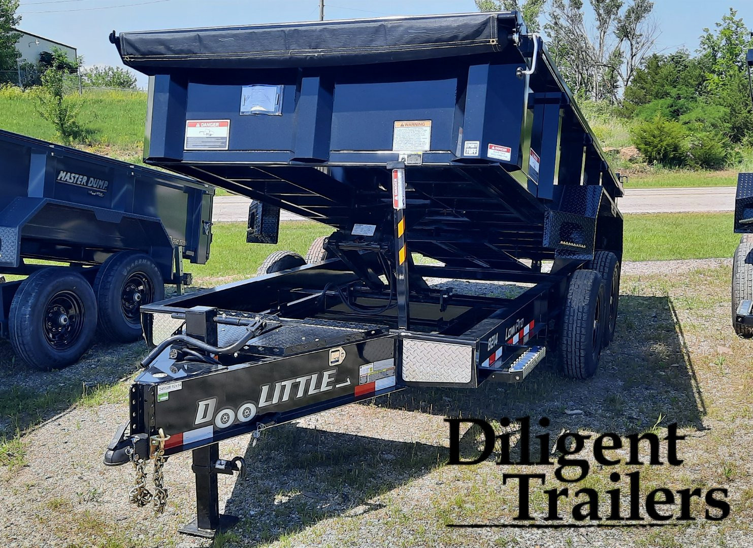 New 2025 DOOLITTLE TRAILER MFG 82"x14' Dump Trailer