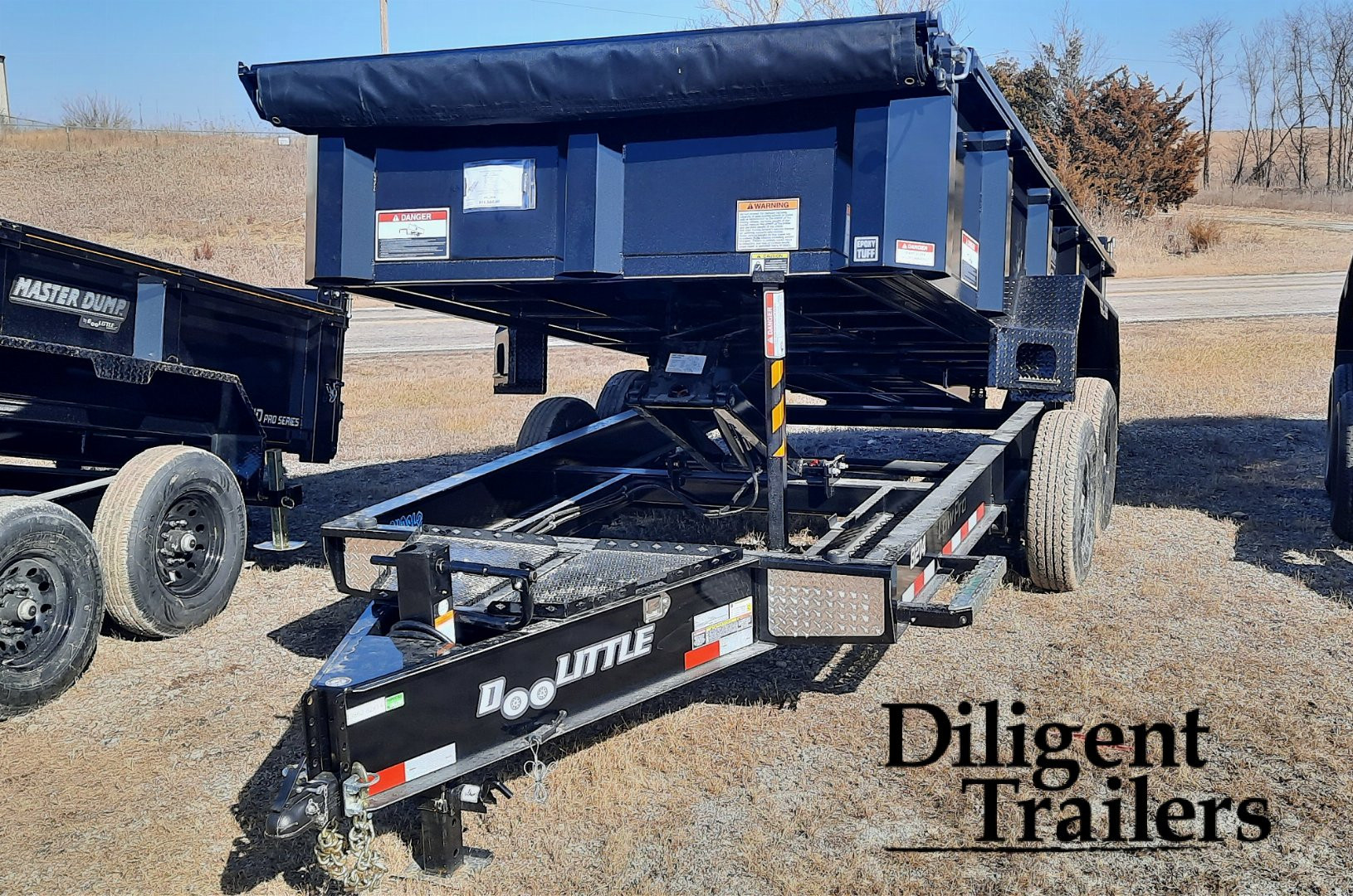 New 2025 DOOLITTLE TRAILER MFG 82"x14' Dump Trailer Dump Trailer