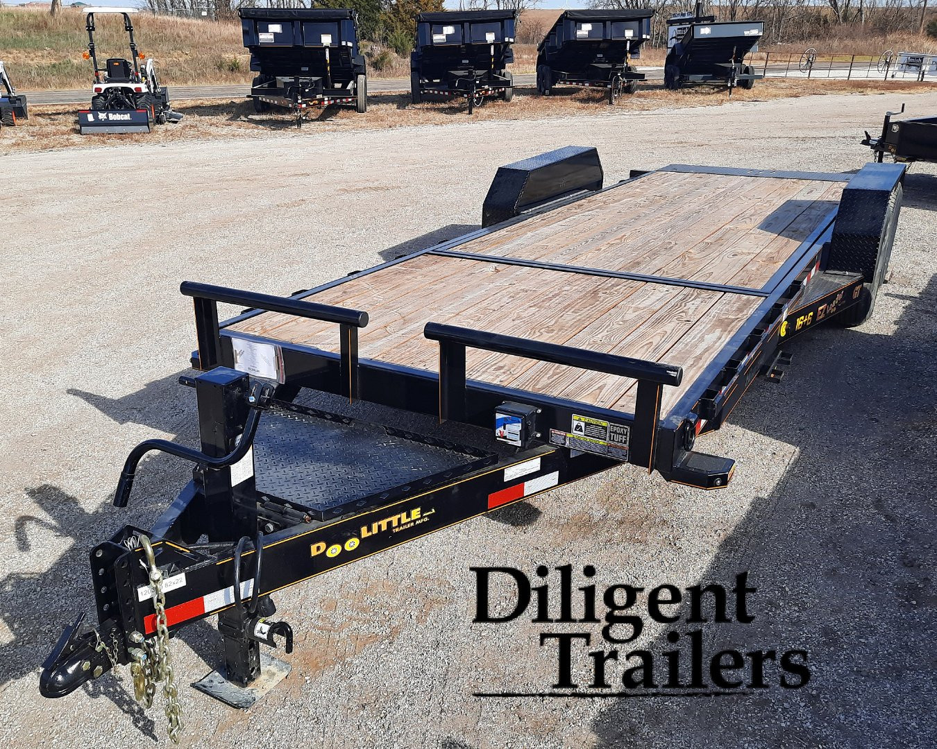 New 2024 DOOLITTLE TRAILER MFG 82"x22' EZ Loader GT Equipment Trailer
