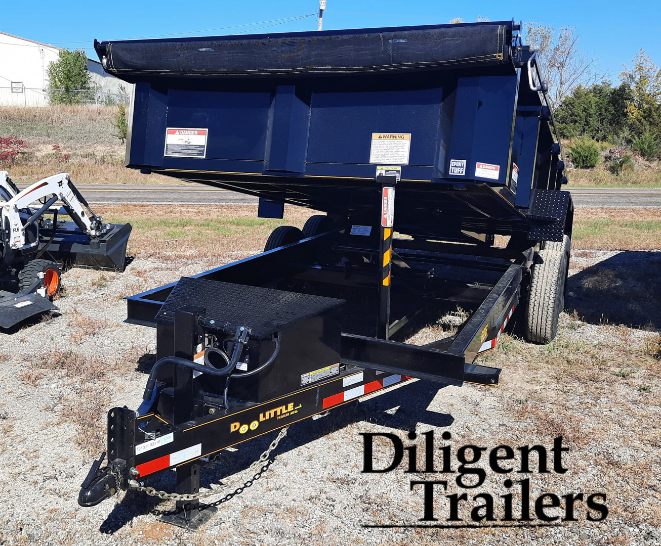 New 2024 DOOLITTLE TRAILER MFG 82"x16' Dump Trailer Dump Trailer