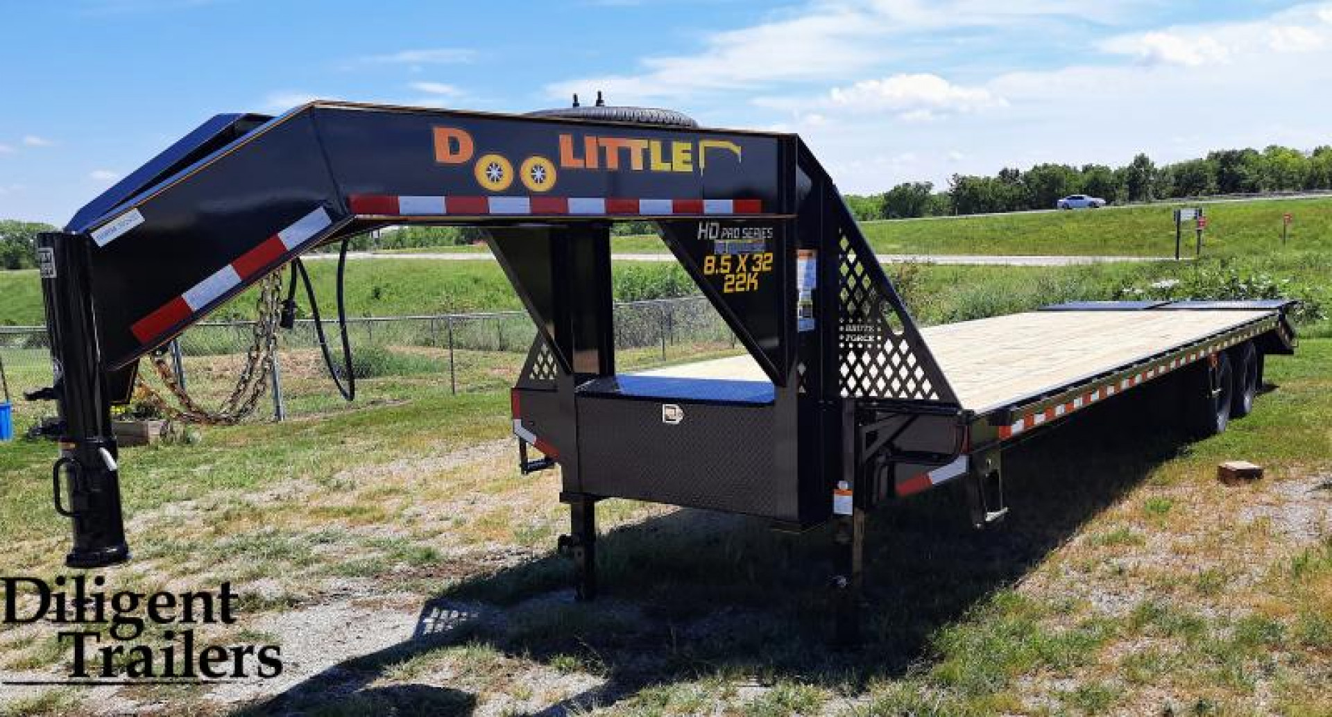 New 2023 Doolittle Trailer Mfg 102"x32' Tandem Axle 22K Gooseneck ...