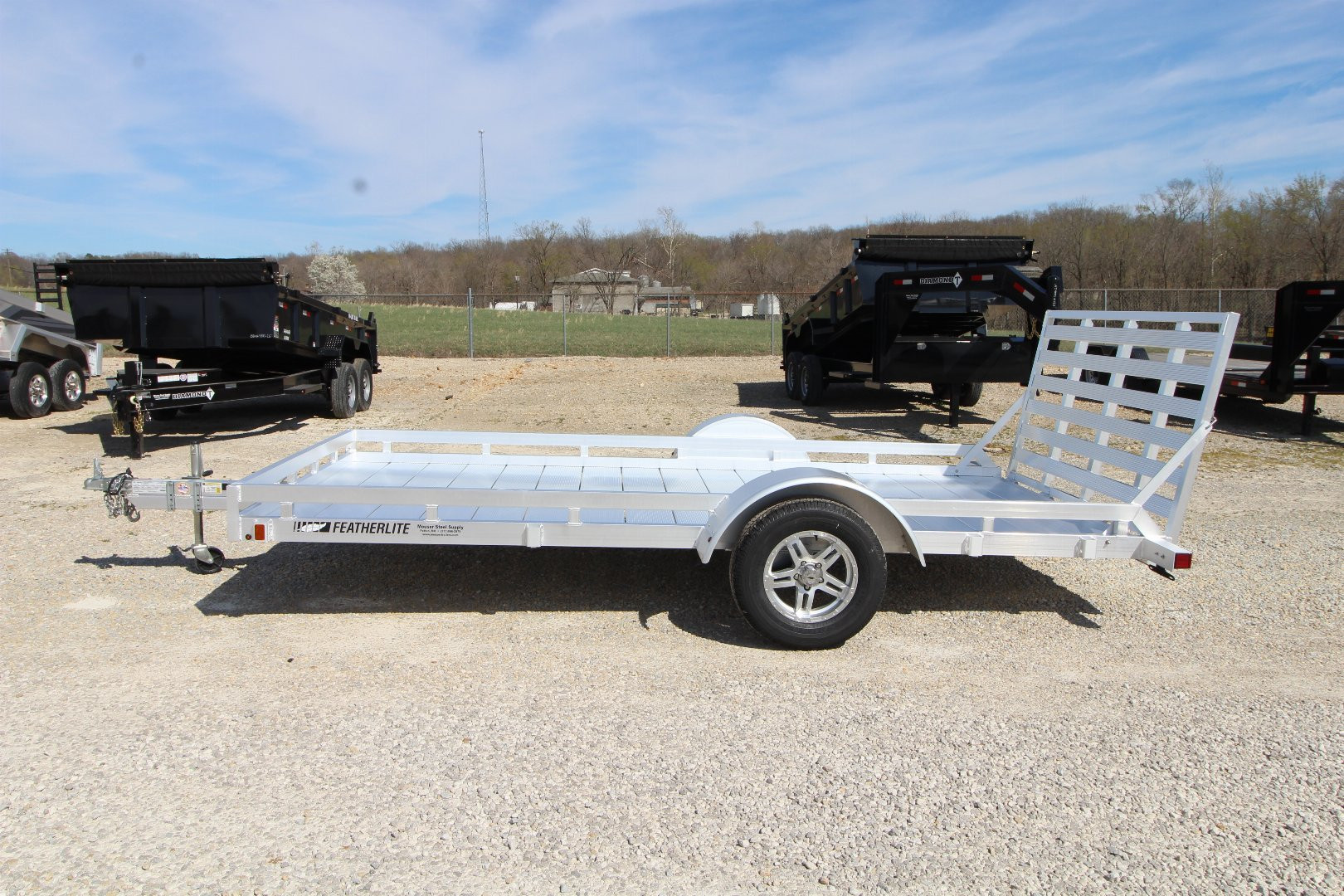 New 2025 Featherlite Trailers 1693-SA14 Utility Trailer