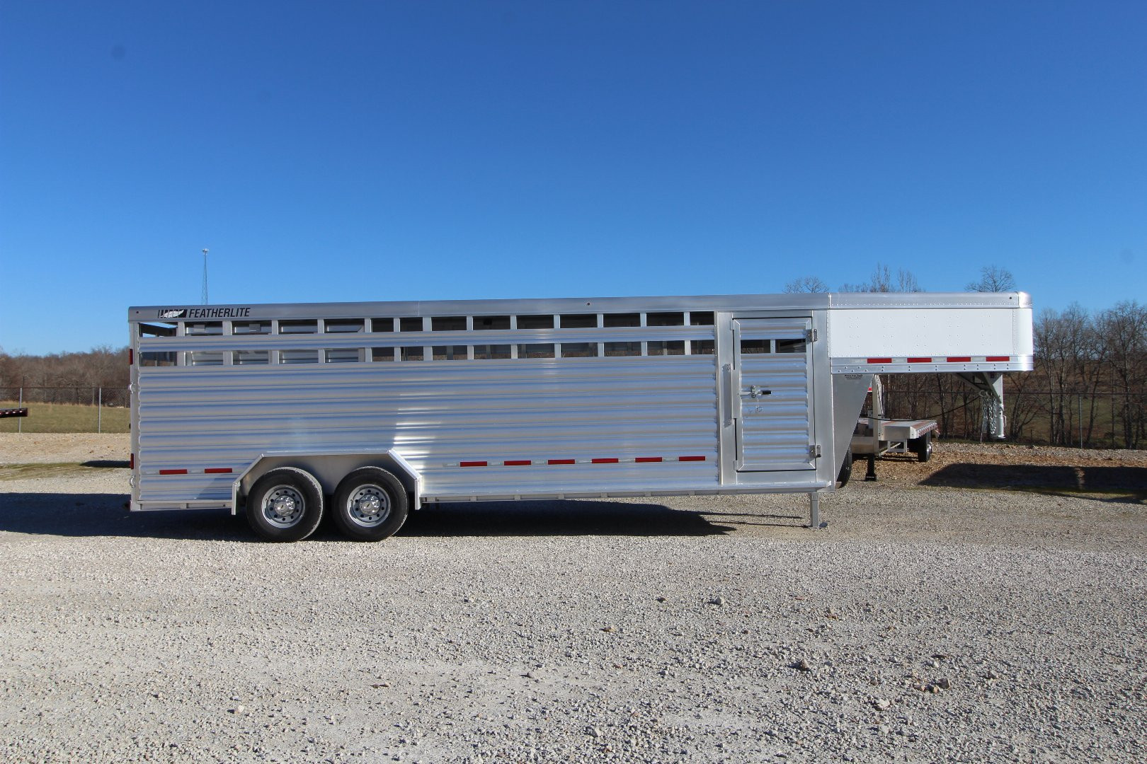 New 2025 Featherlite Trailers 8127-7024 Stock / Stock Combo Trailer
