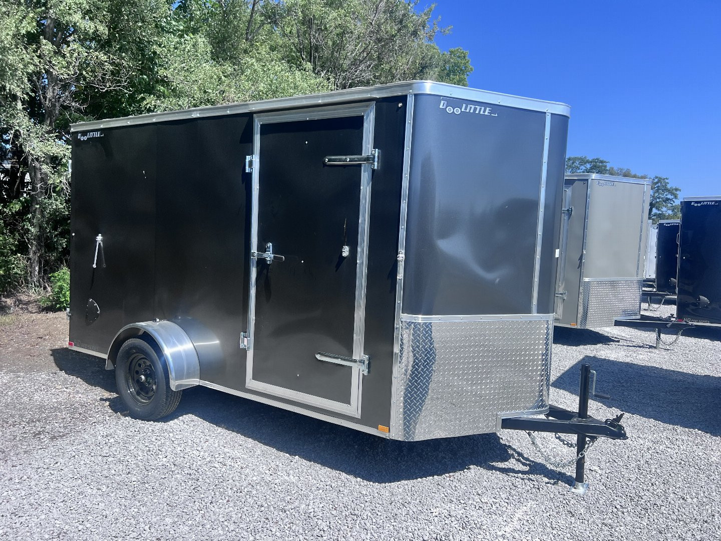 New 2025 DOOLITTLE 6X12X6 ENCLOSED CARGO TRAILER W/ REAR BARN DOORS