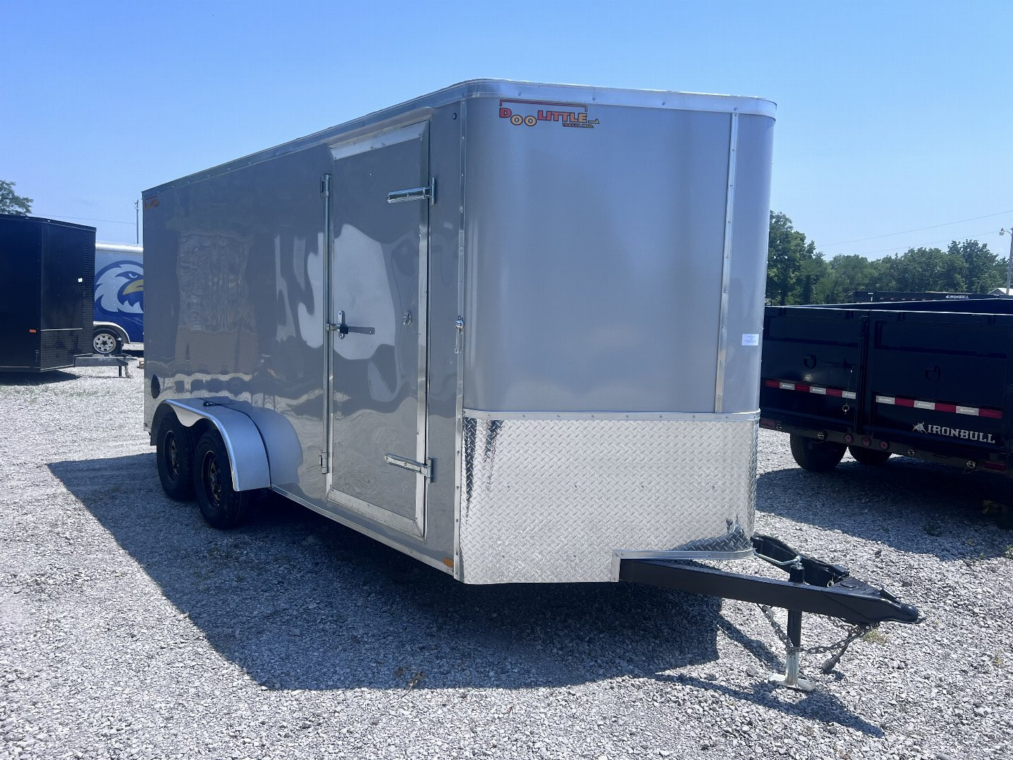 New 2025 DOOLITTLE 7X16X6.5 ENCLOSED CARGO TRAILER
