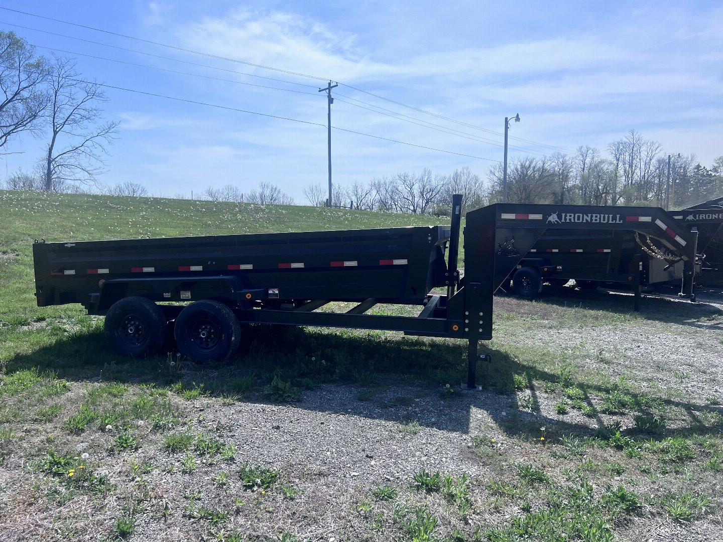 New 2024 IRON BULL DUMP TRAILER Dump Trailer